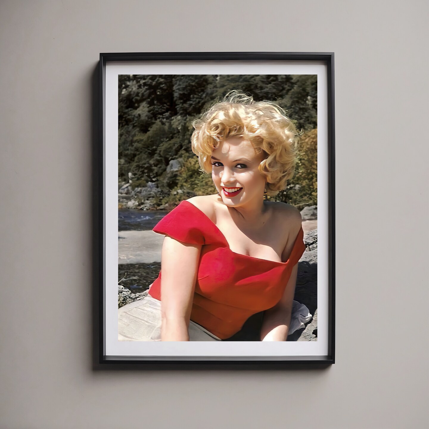 Marilyn Monroe glamour photo c. 1952, color, multiple sizes, classic ...