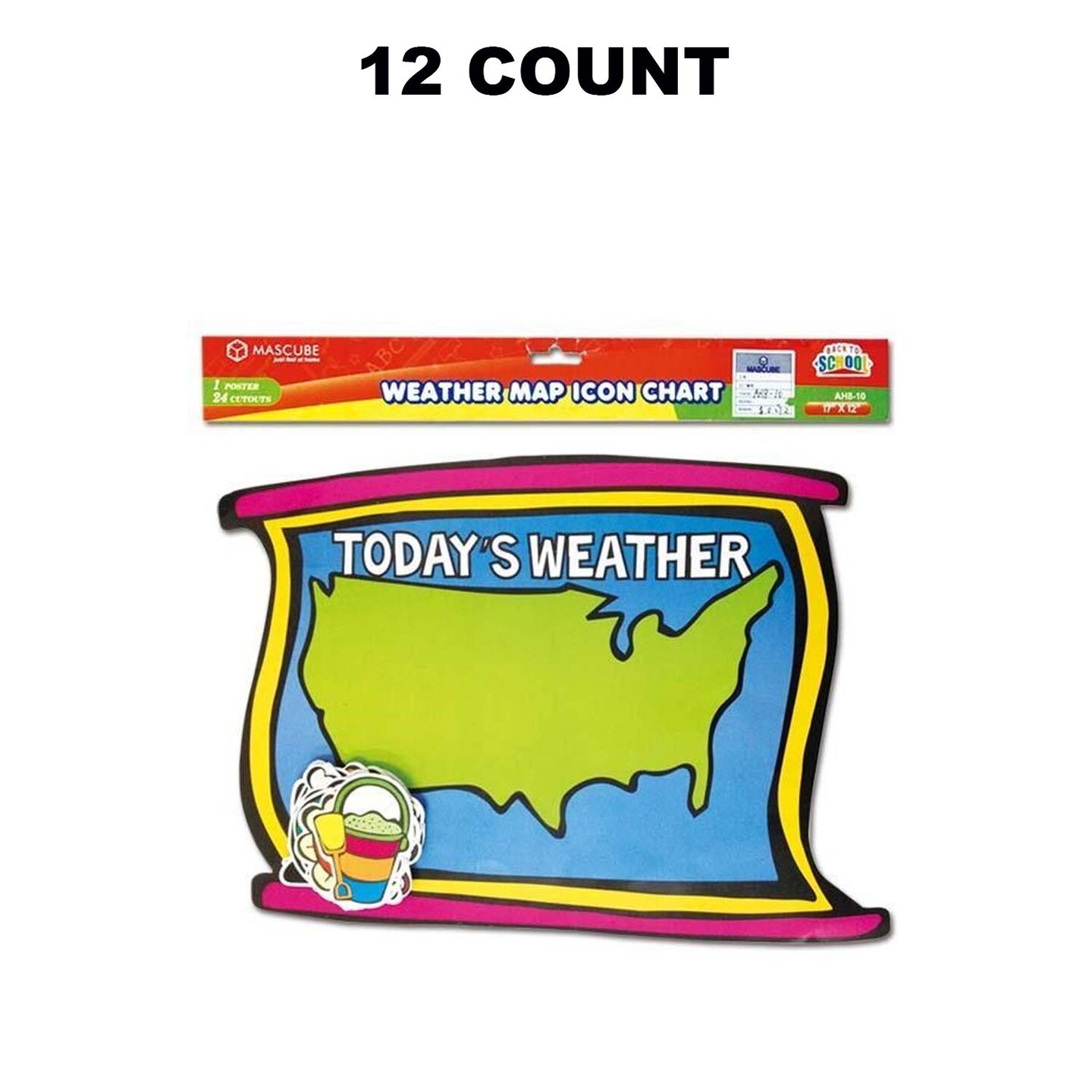 Weather Map Chart for Tracking Conditions | Michaels