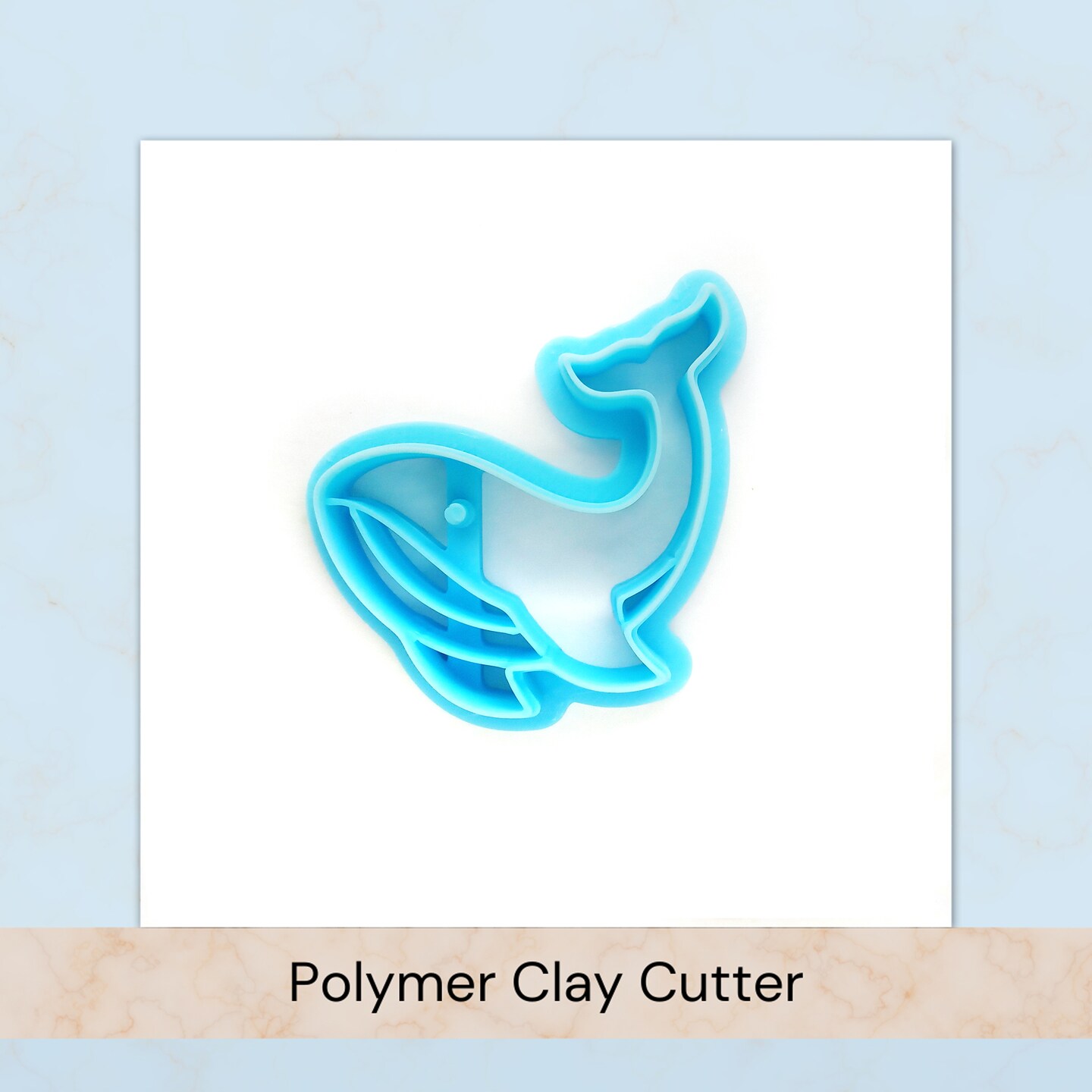 Whale Clay Cutter, Cute Animal Shape for Polymer Clay, Adorabilities ...