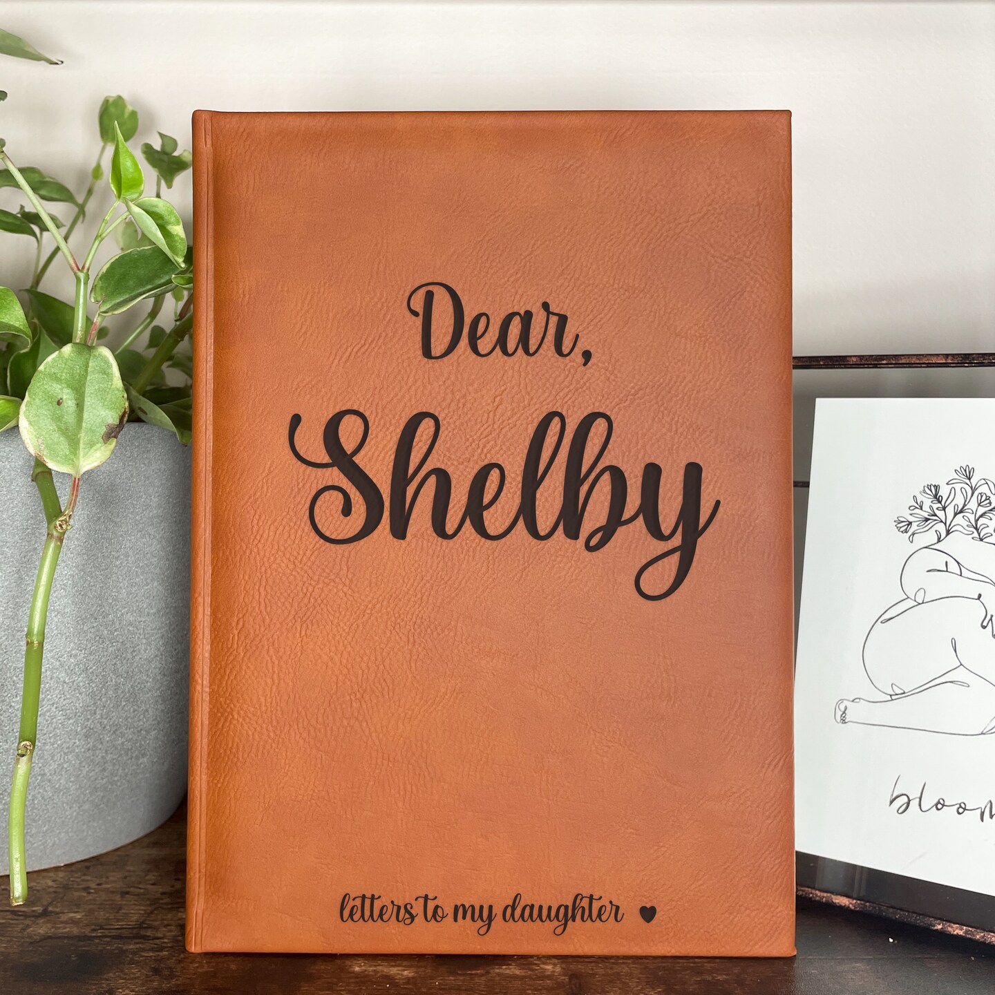 Dear Daughter Personalized Letters To My Daughter Journal Notebook ...