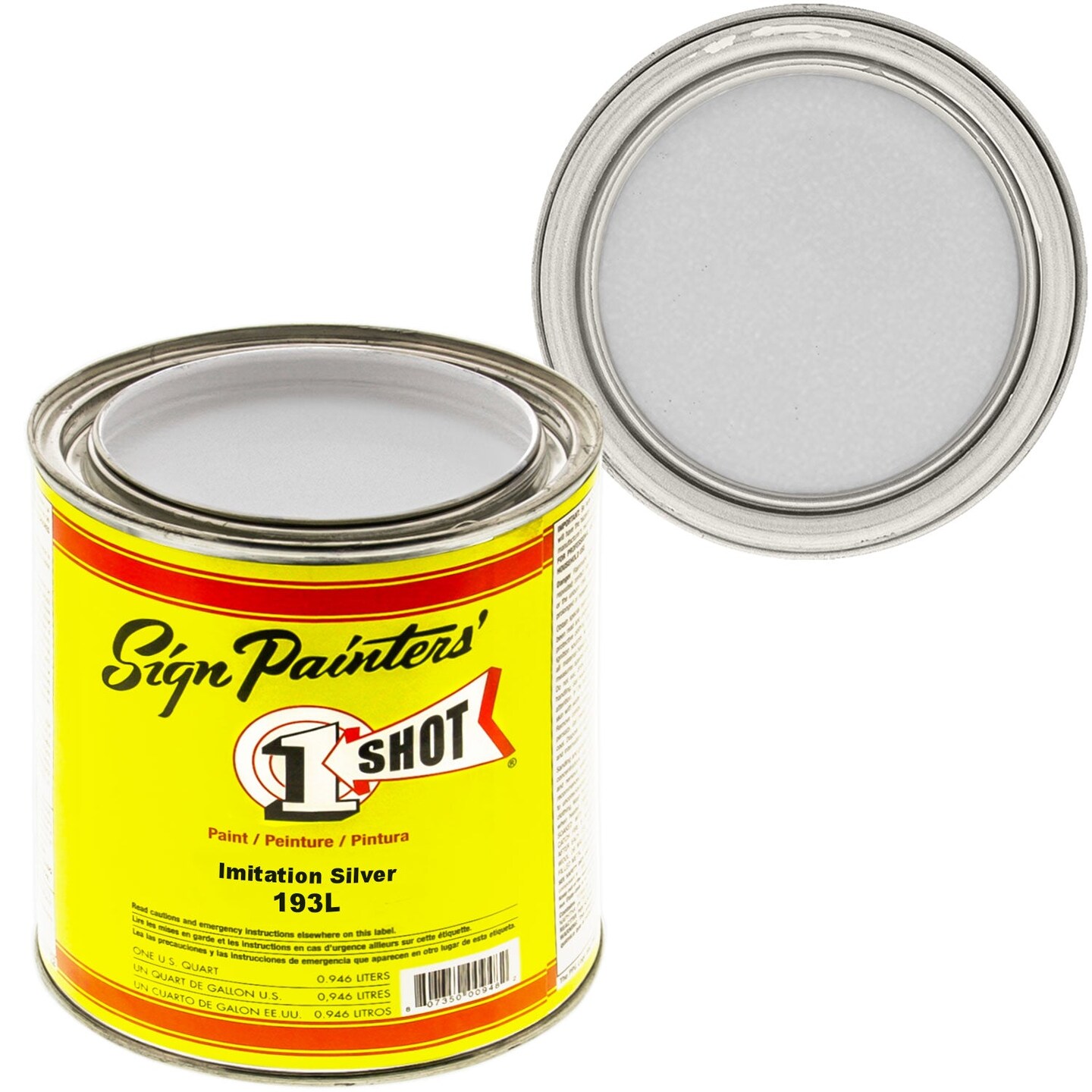 Metallic Silver Pinstriping Lettering Enamel Paint, 1 Quart | Michaels
