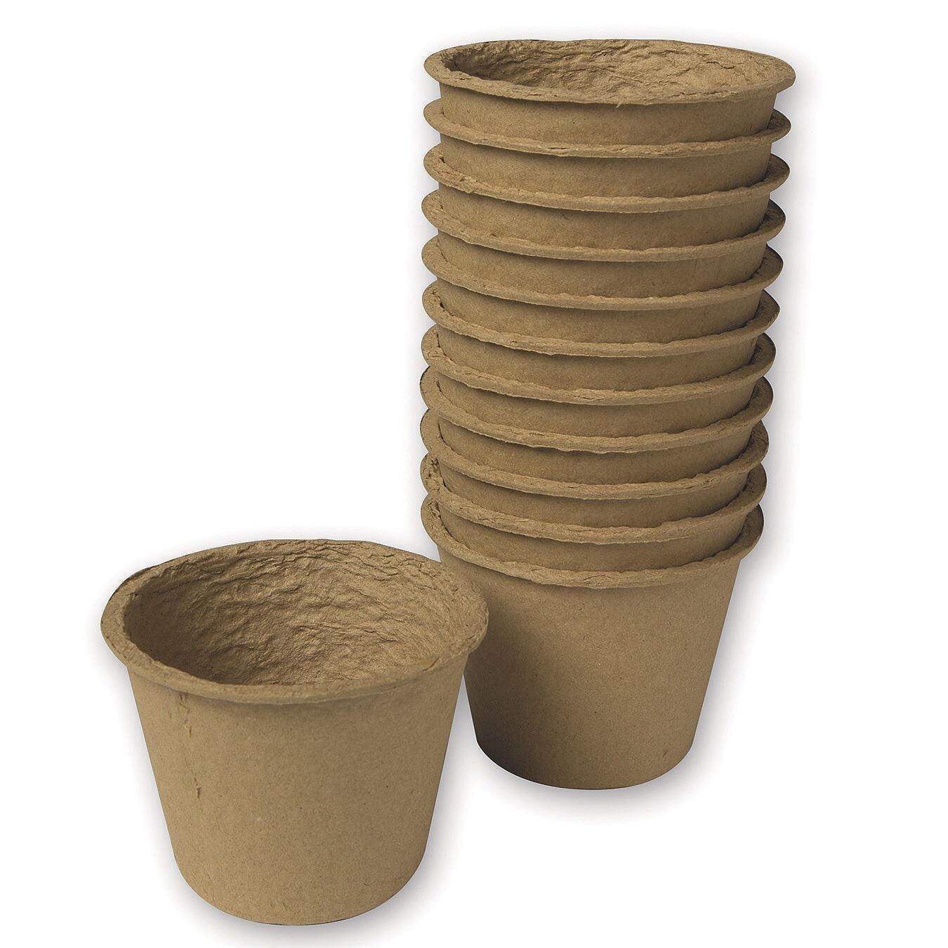 S&S Worldwide Compostable Flower Pots. For Nature Crafting & Gardening ...