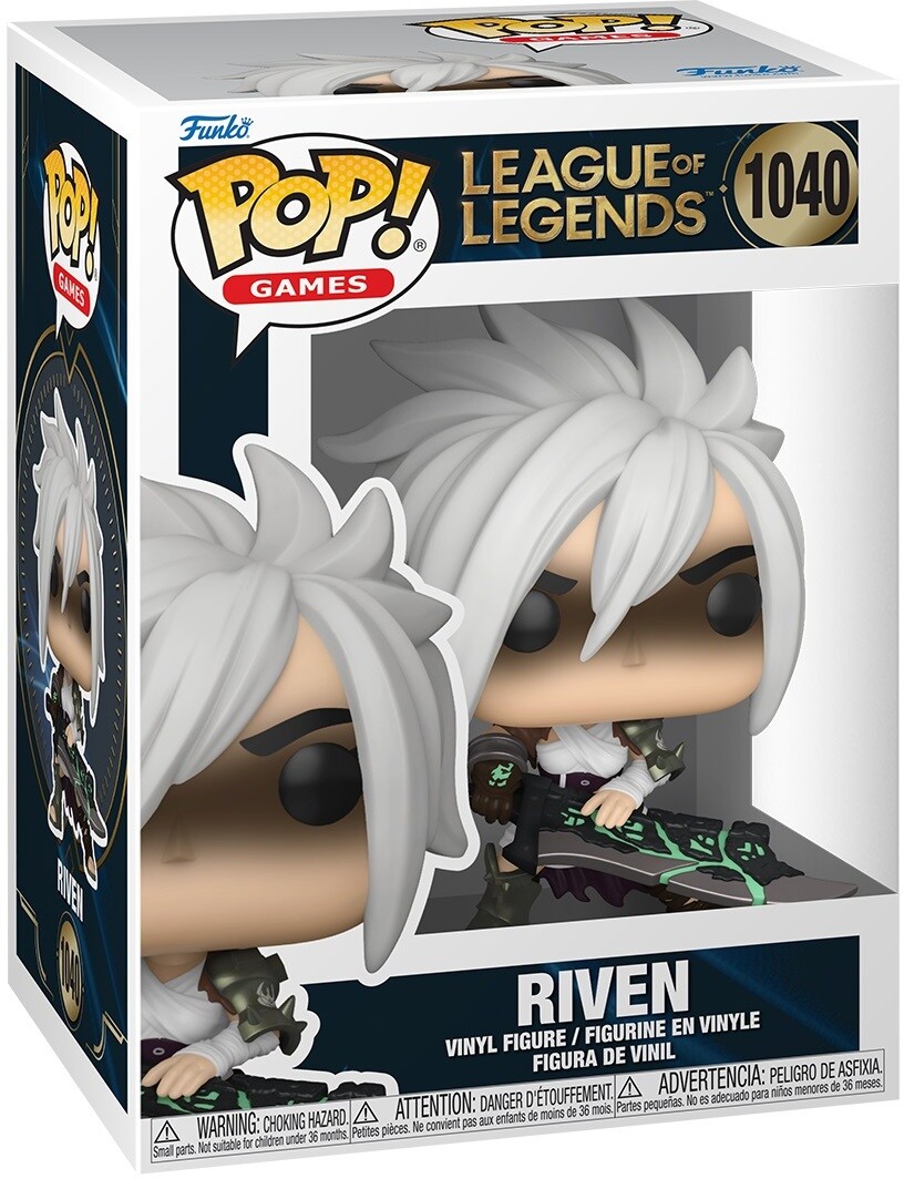 FUNKO POP! Games: League of Legends - Riven with Broken Blade ...
