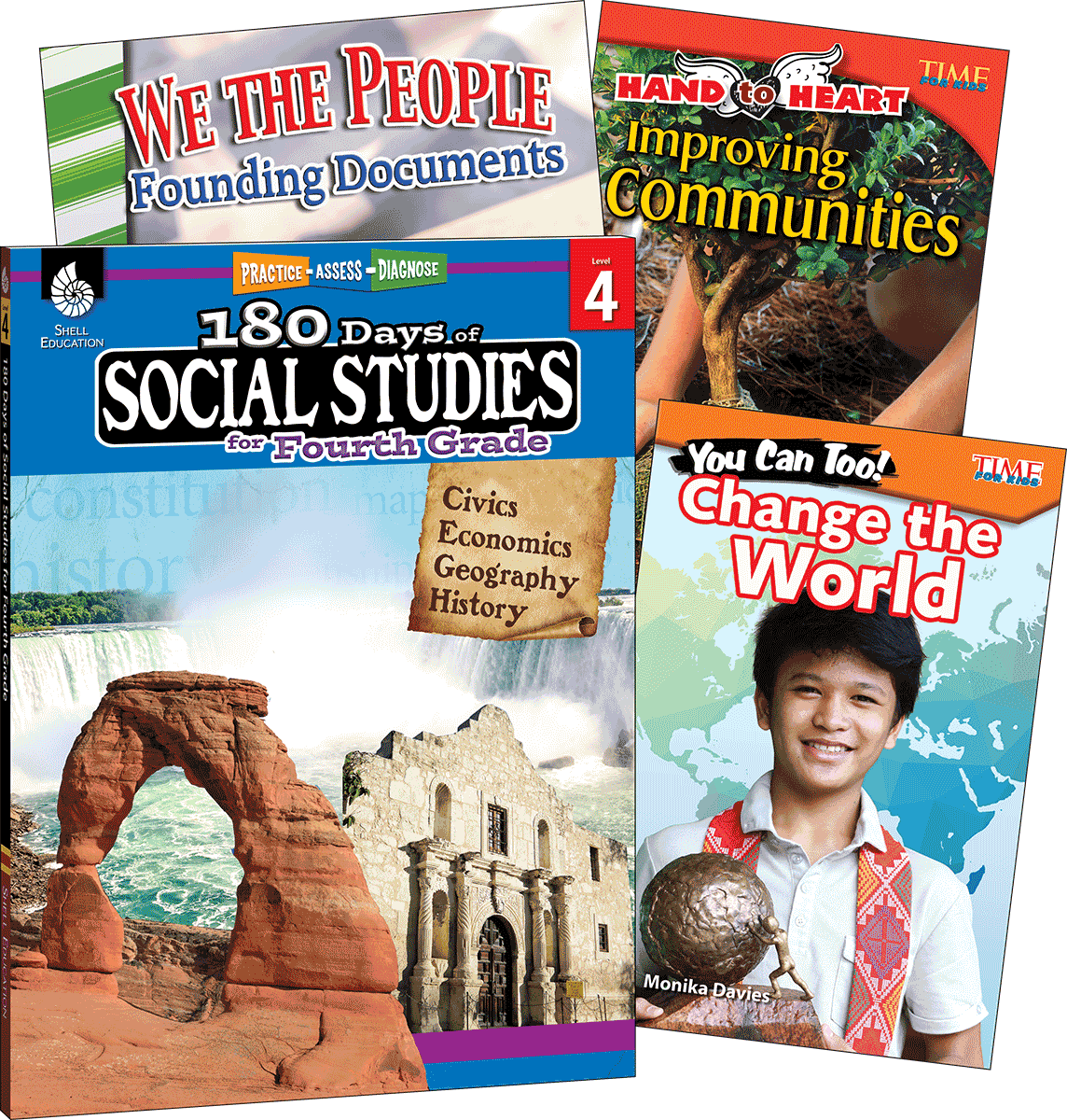 Learn-at-Home: Social Studies Bundle Grade 4: 4-Book Set | Michaels