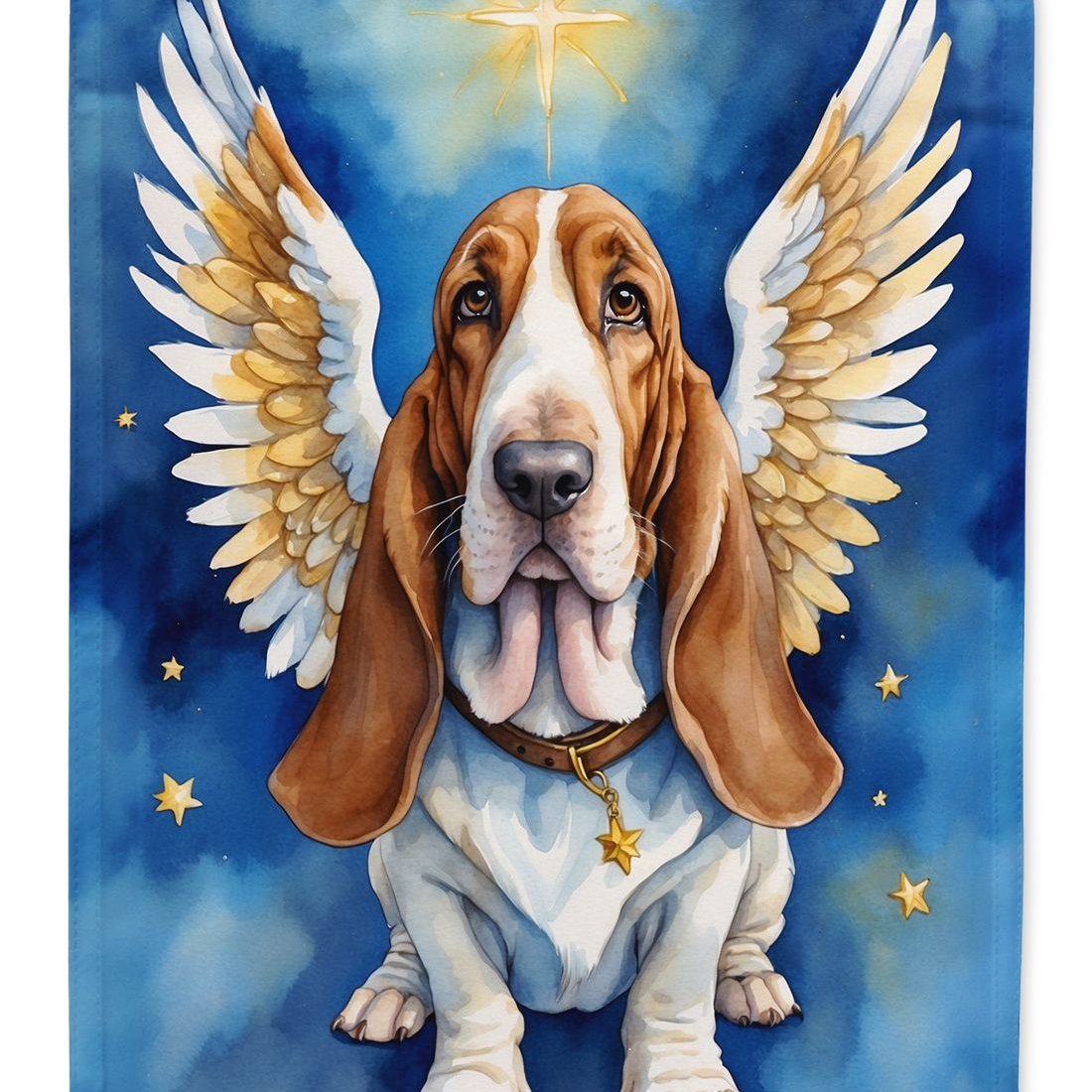 Edge Collections - 28" X 40" - Multicolor - Basset Hound Porch Large My ...