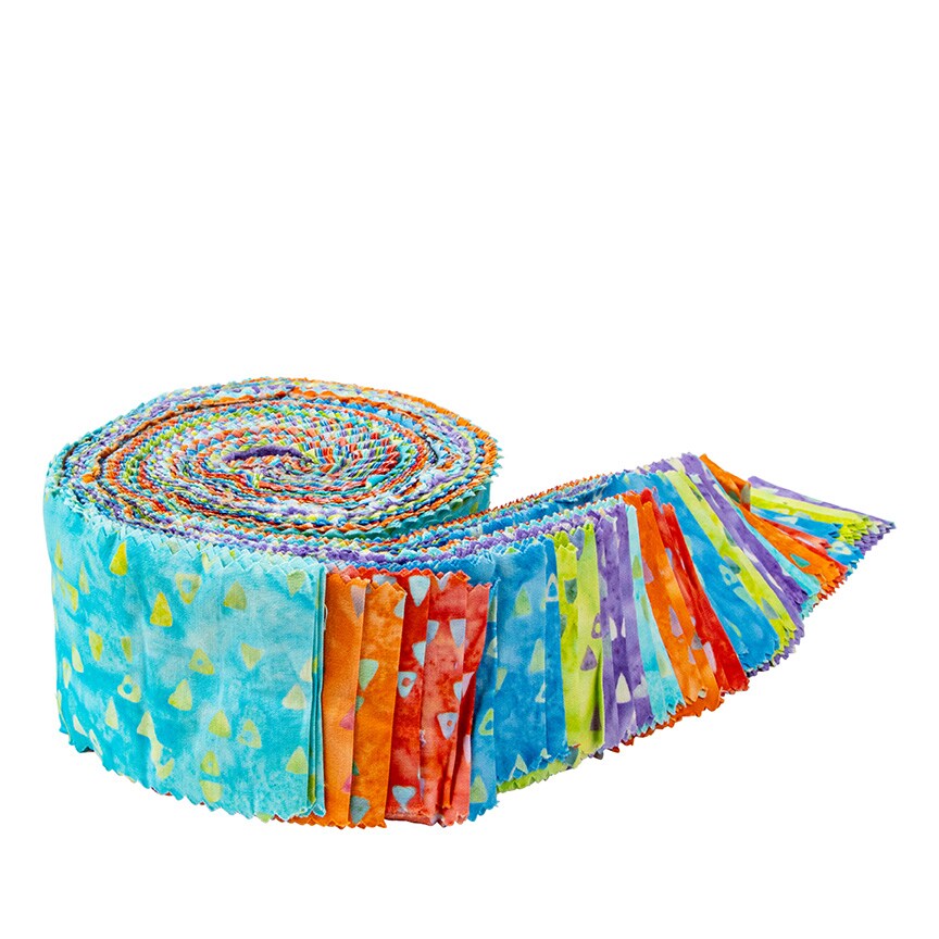 Expressions Batiks 2.5" Strip Roll (Jelly Roll / Rolie Polie) in ...