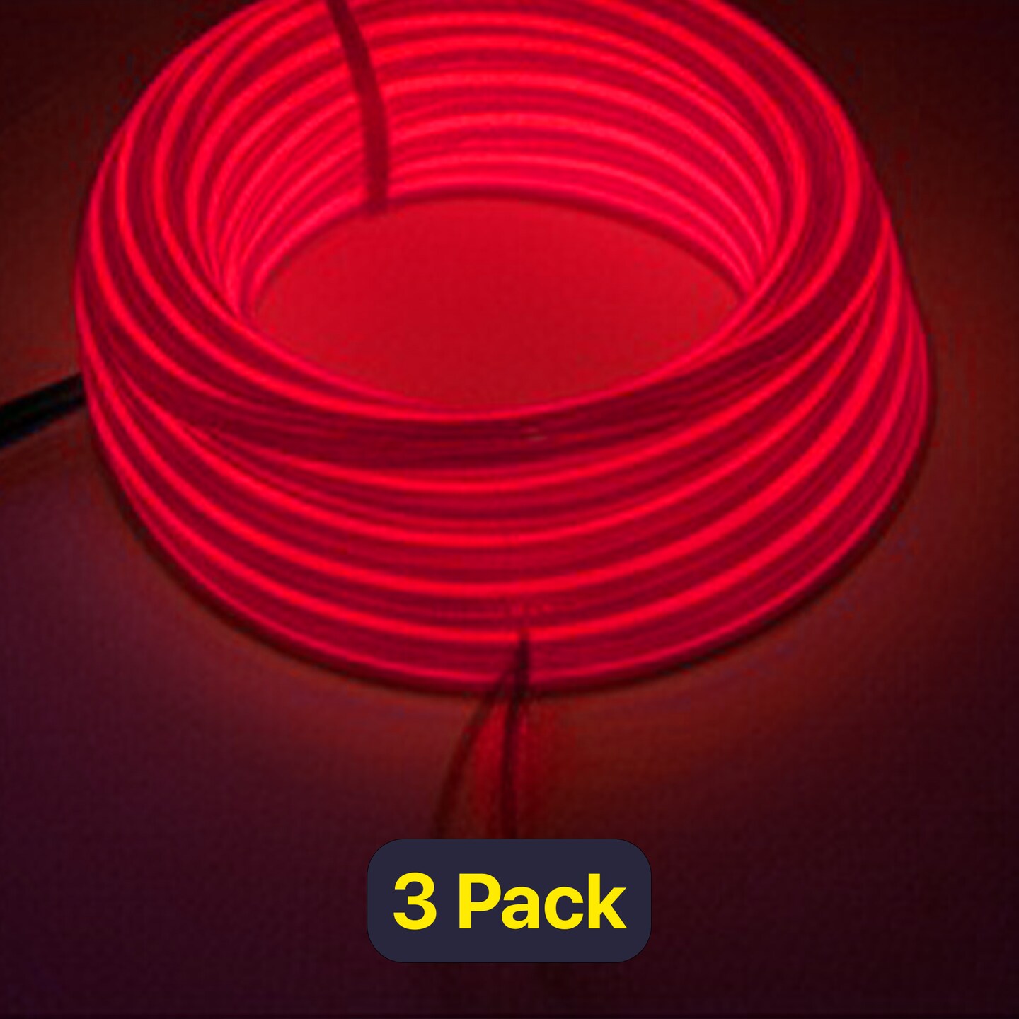 Neon Glow String Light — 9ft Wearable, Battery Operated for Parties ...