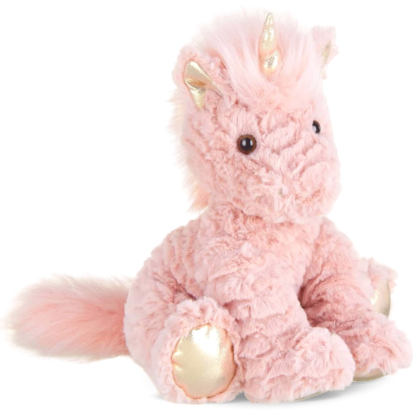 Bearington Glimmers The Plush Unicorn, 10.5 Inch Stuffed Animal, Pink ...