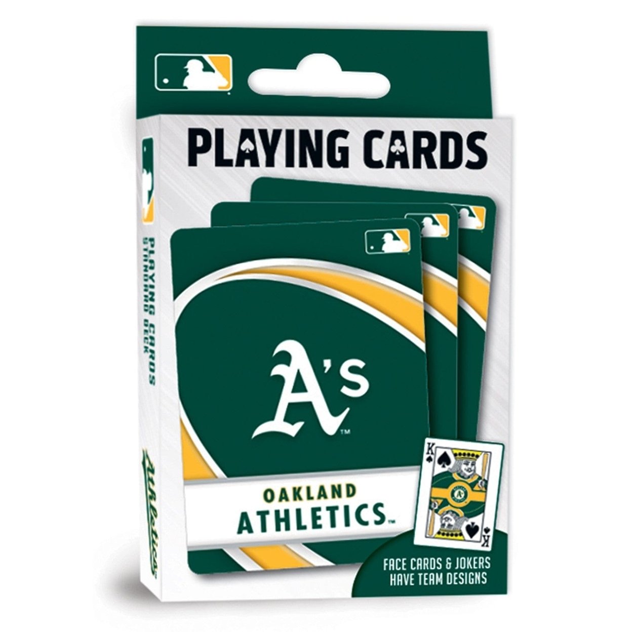 Oakland Athletics 54 Card Deck Officially Licensed Mlb Playing Cards ...