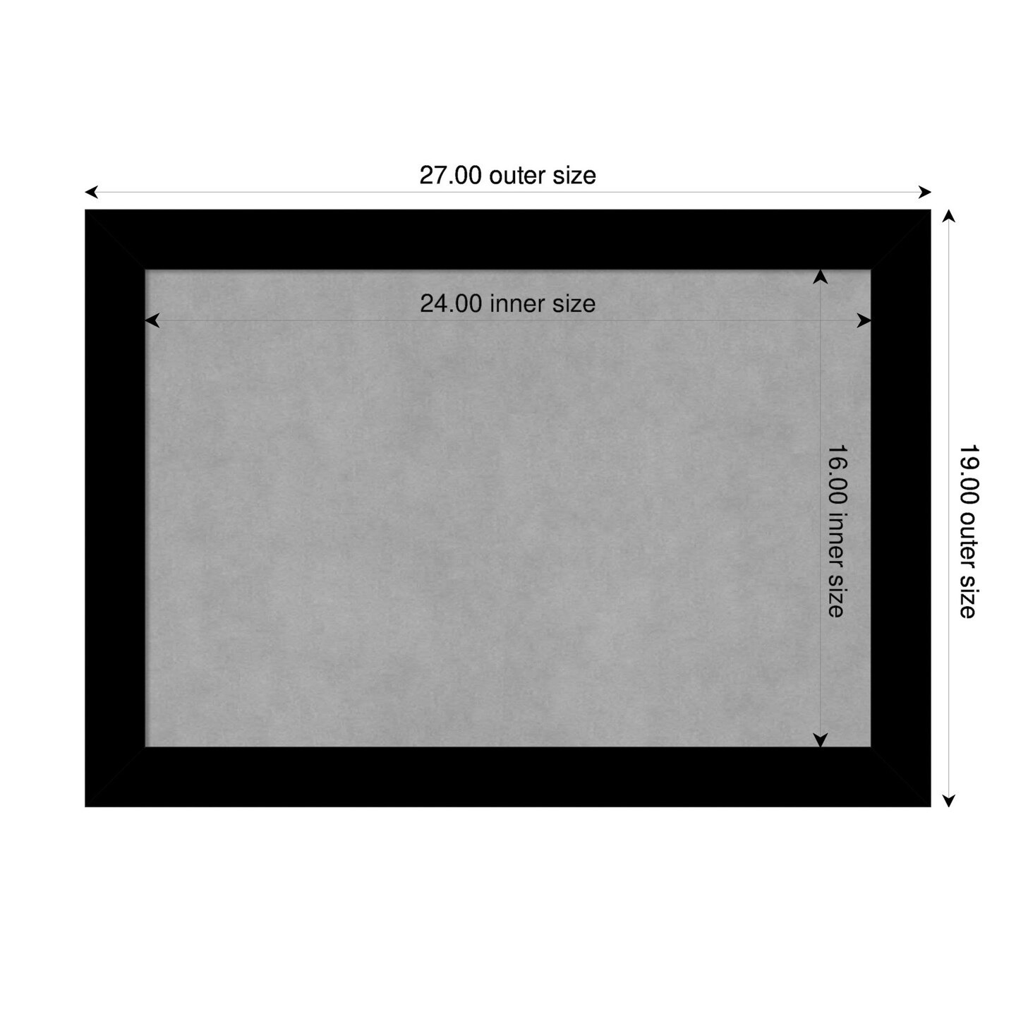Basic Narrow Wood Framed Magnetic Board | Michaels