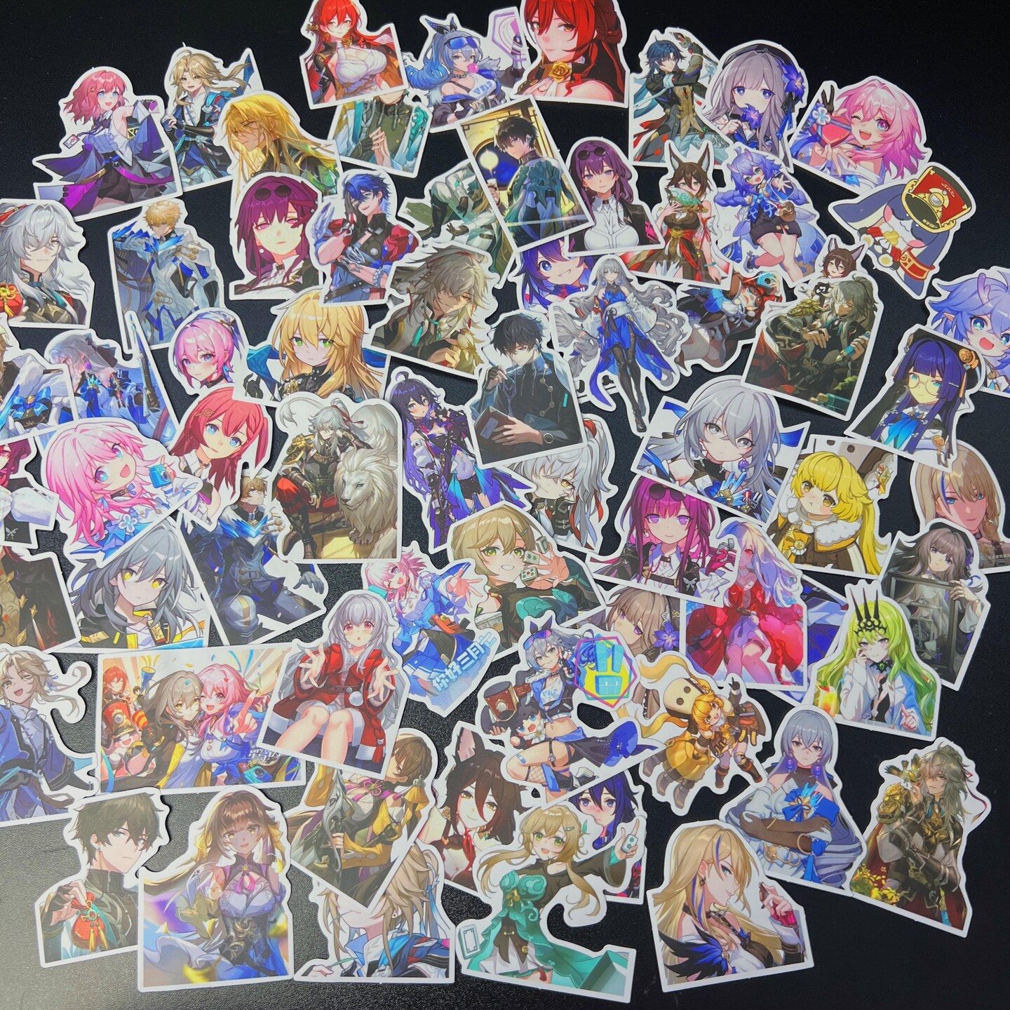 Honkai Star rail stickers, 63 assorted HSR sticker, cute honkai stair ...