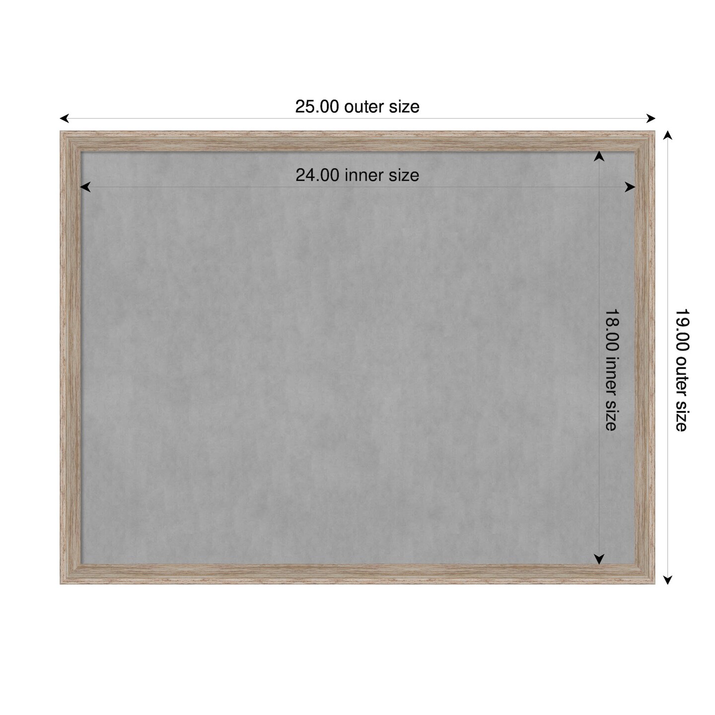 Hardwood Wedge Wood Framed Magnetic Board | Michaels