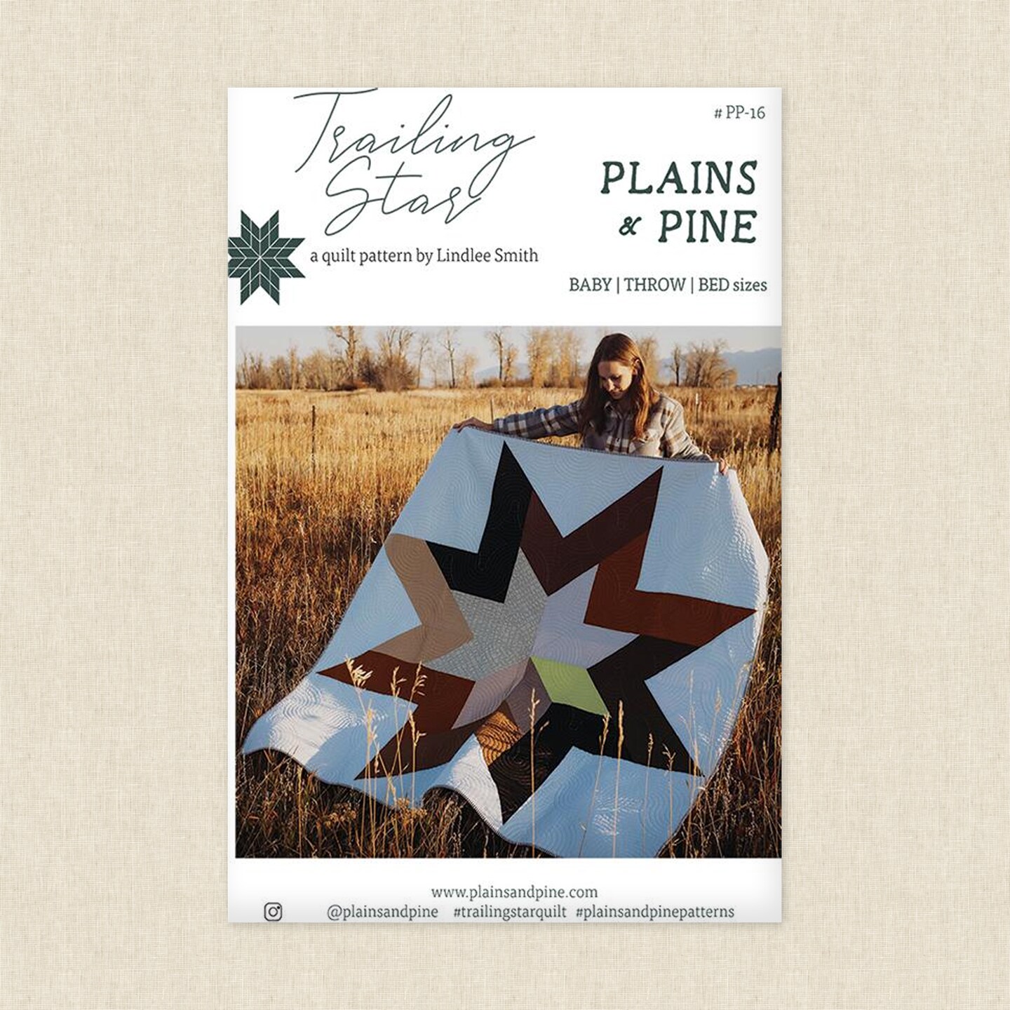 Trailing Star (pp 016) | Plains and Pine | Sewing Pattern | Michaels