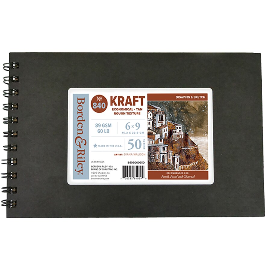 Borden & Riley 840 Kraft Paper Pad, 60 lb., 89GSM, 50 Sheets | Michaels
