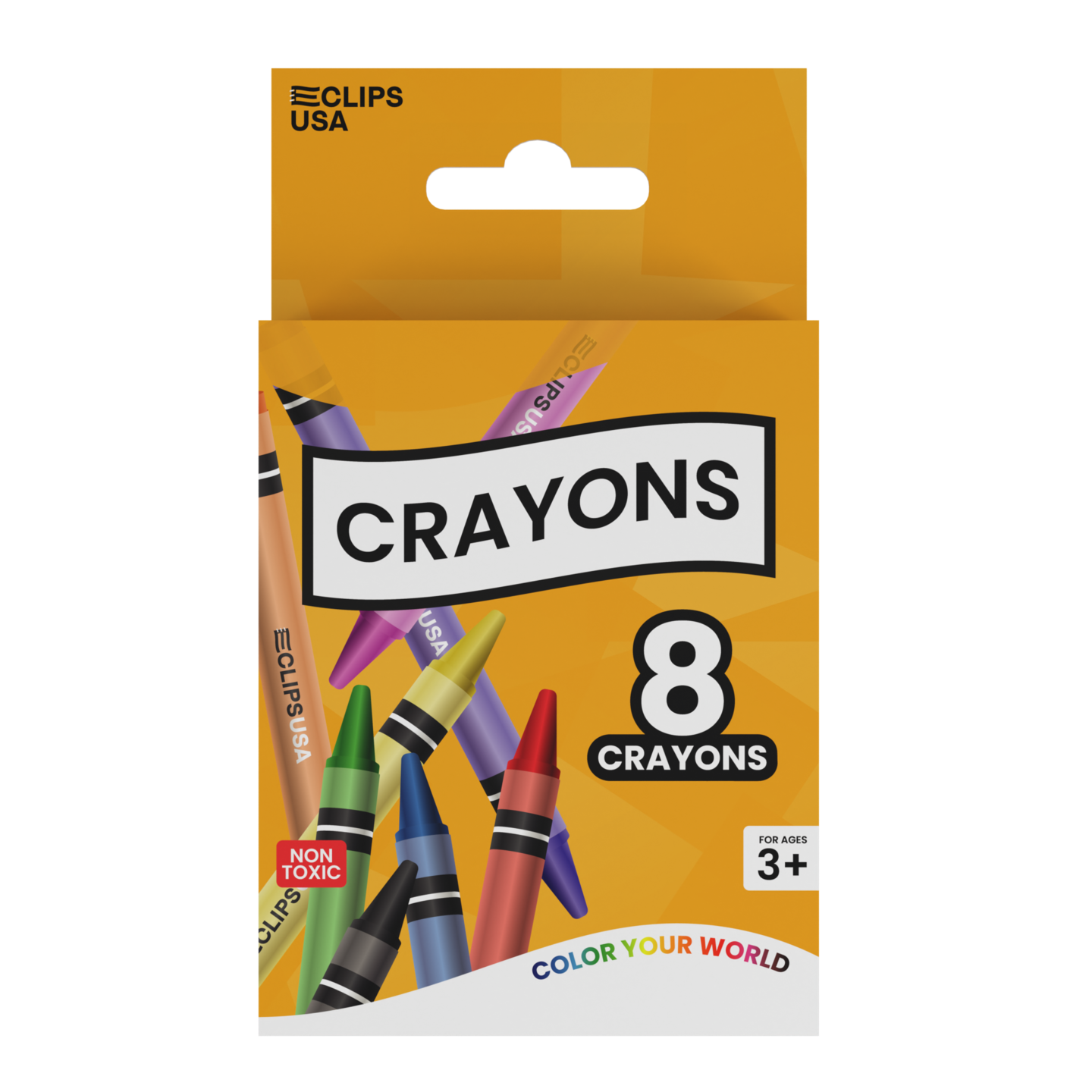 Crayons Standard 8 Count – Non Toxic – 72 Packs | Michaels