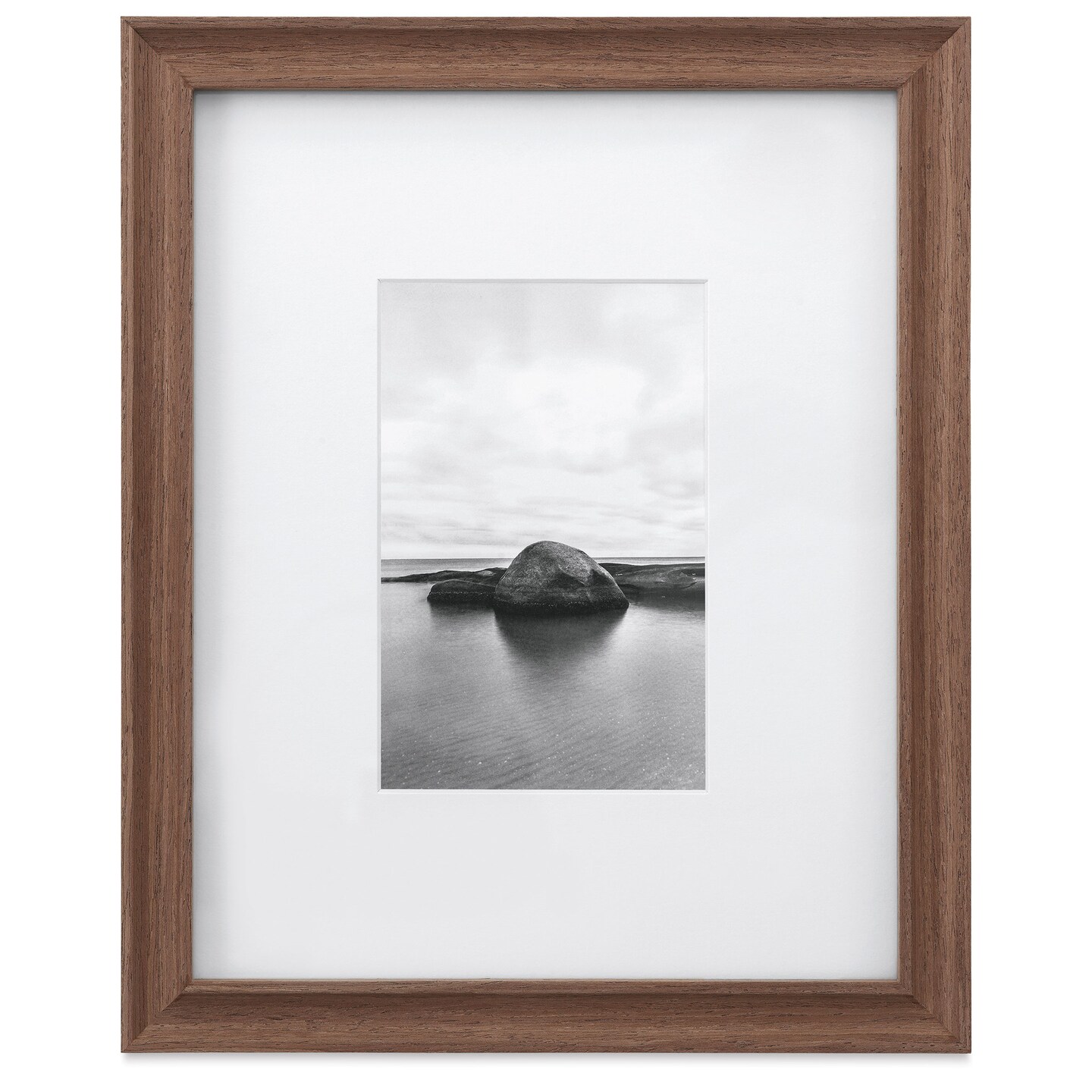 Blick Theo Frame with Mat - Walnut, 8" x 10" | Michaels