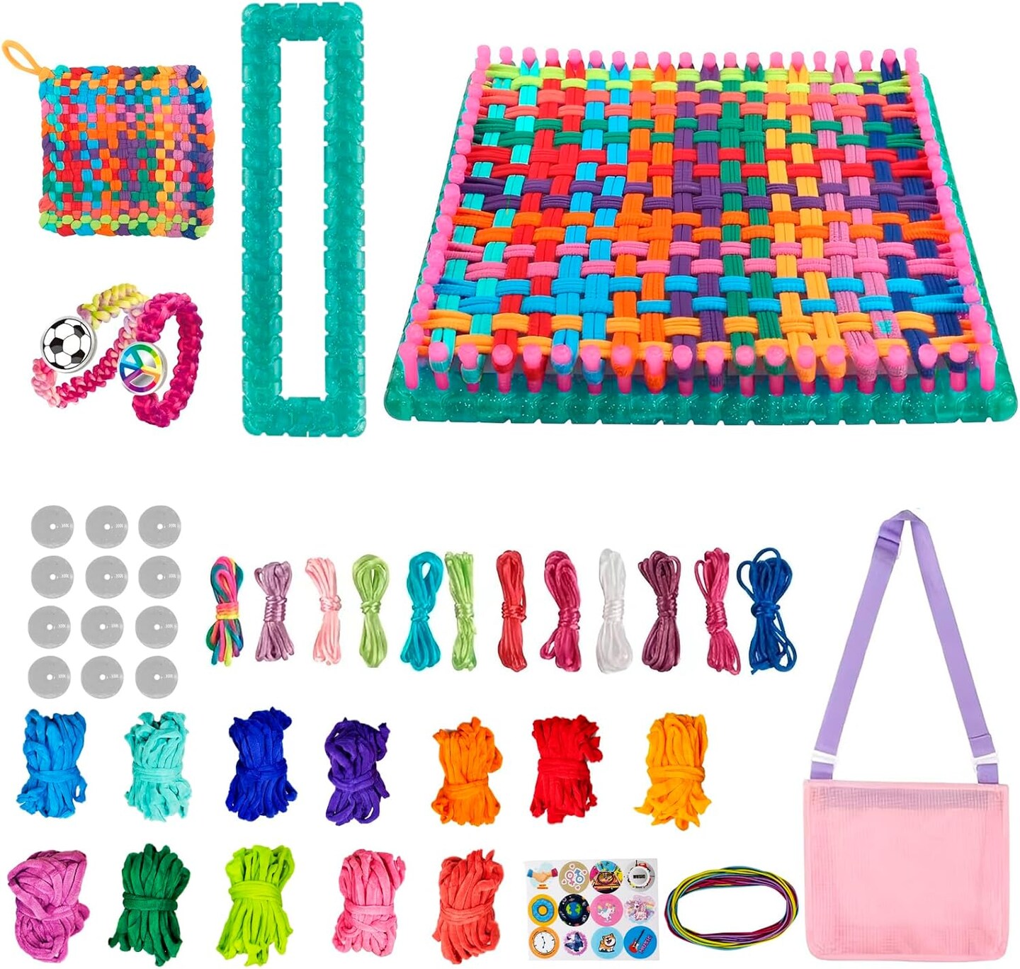 Weaving Loom Kit Toys Kit, 2-in-1 Crafts for Kids and Adults | Michaels