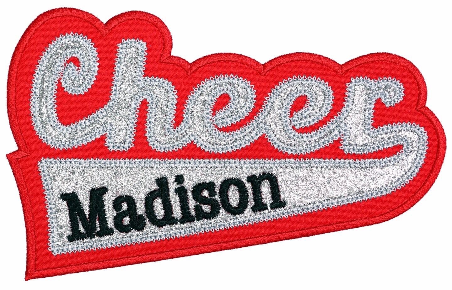 Cheerleaders Cheer Personalized Applique Embroidery Patch | MakerPlace ...