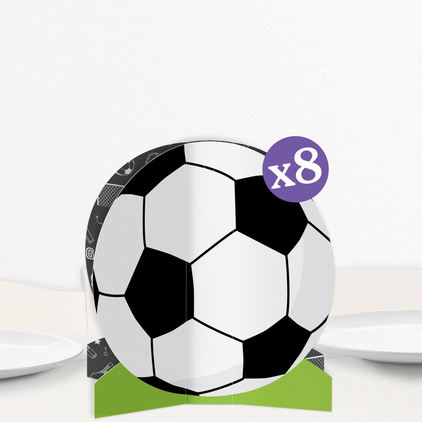 Big Dot of Happiness 3D Soccer Centerpiece Table Decorations ...