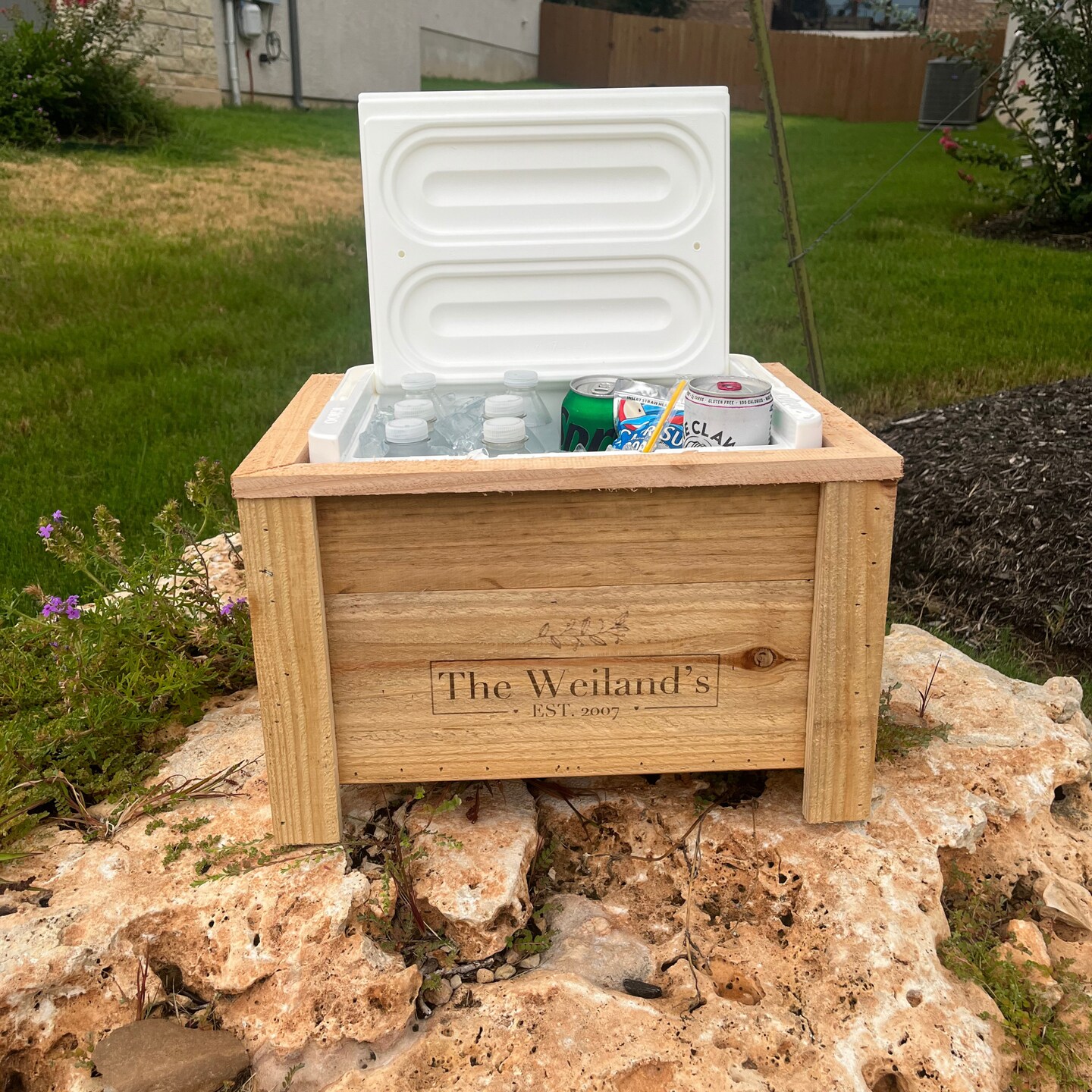 Pool gift for dad makes great poolside personalized cooler ...