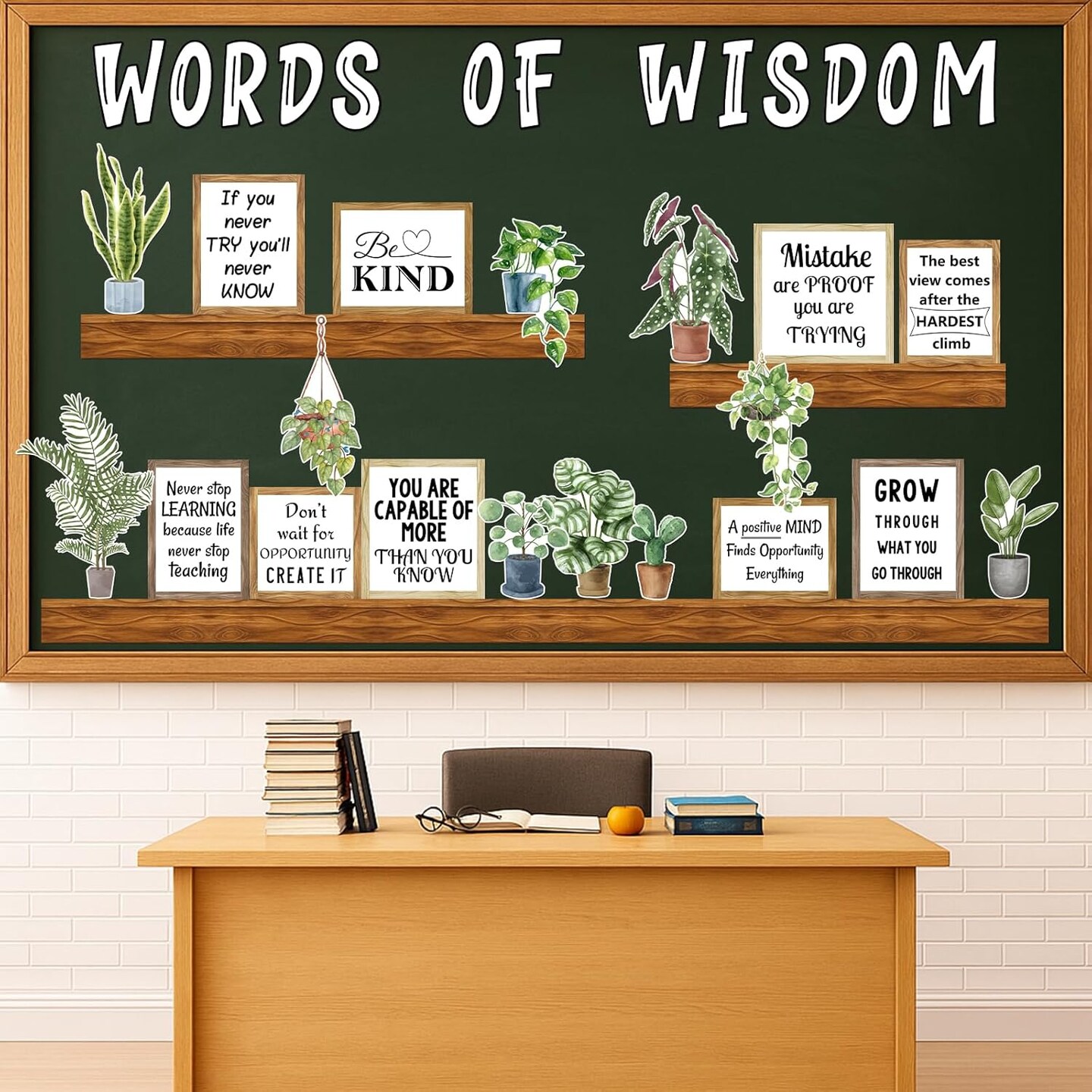 Greenery Classroom Decor Bulletin Board | Michaels
