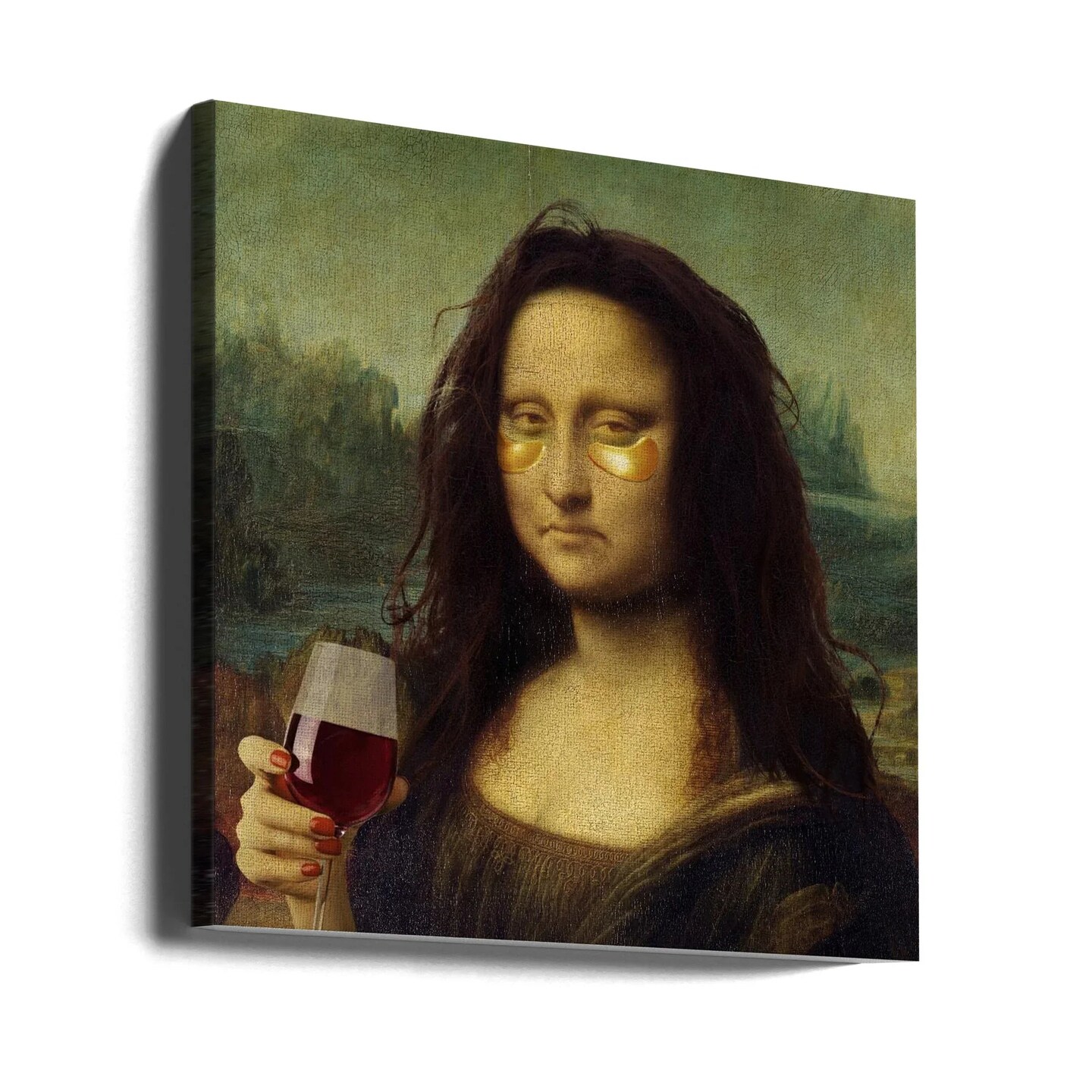 Monday Lisa Square 24x24 Canvas - Corporate Office Art | Michaels