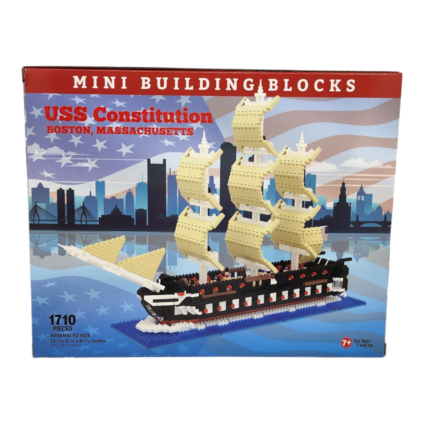 Mini Building Blocks - USS Constitution Boston MA | Michaels