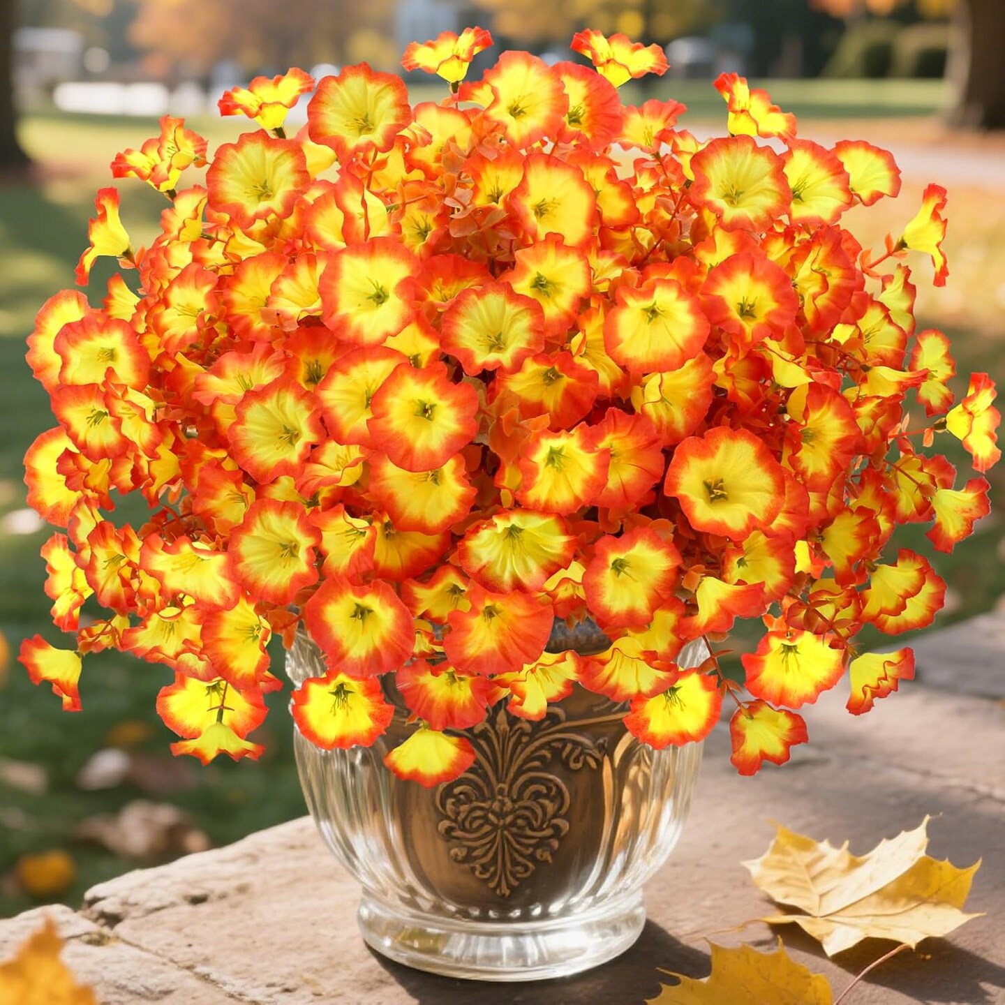 Artificial Morning Glory Fall Flowers for Outdoors | Michaels