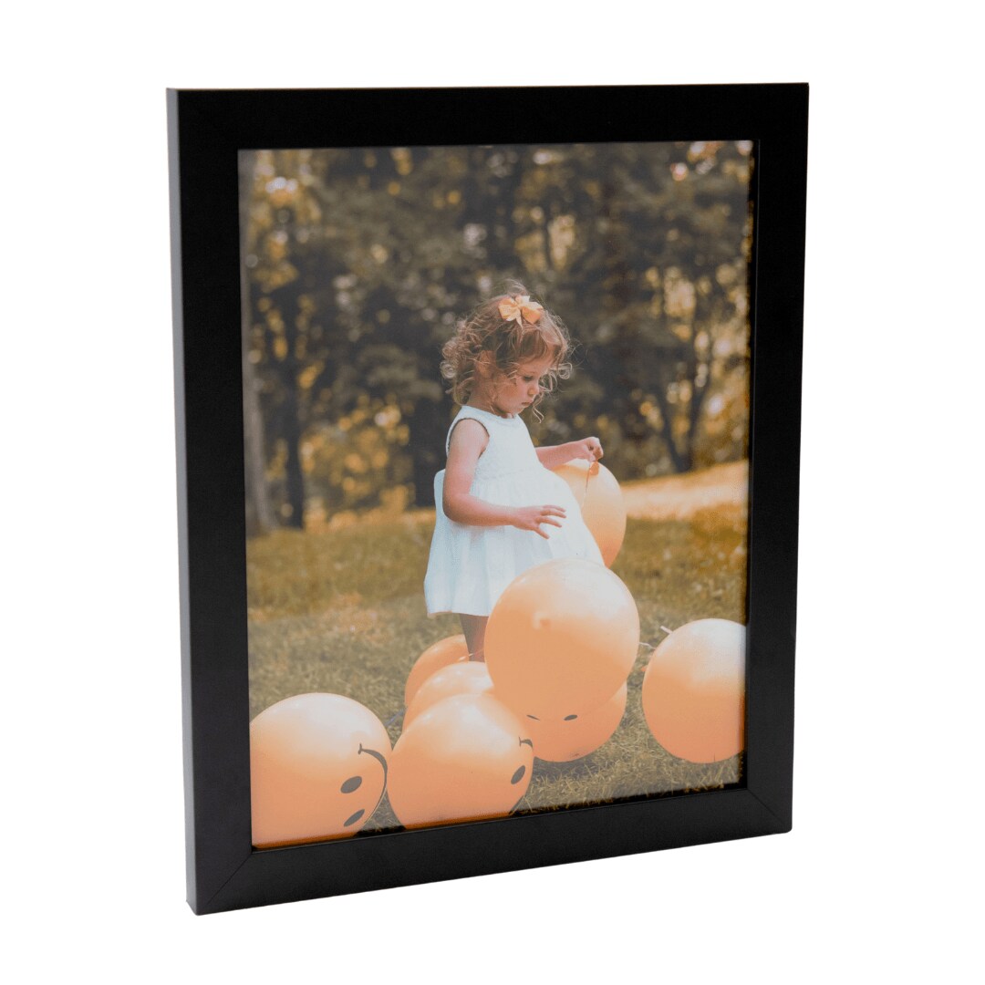 Modern Black Wood 43x25 Picture Frame – Wall 43 x 25 Poster Frame ...