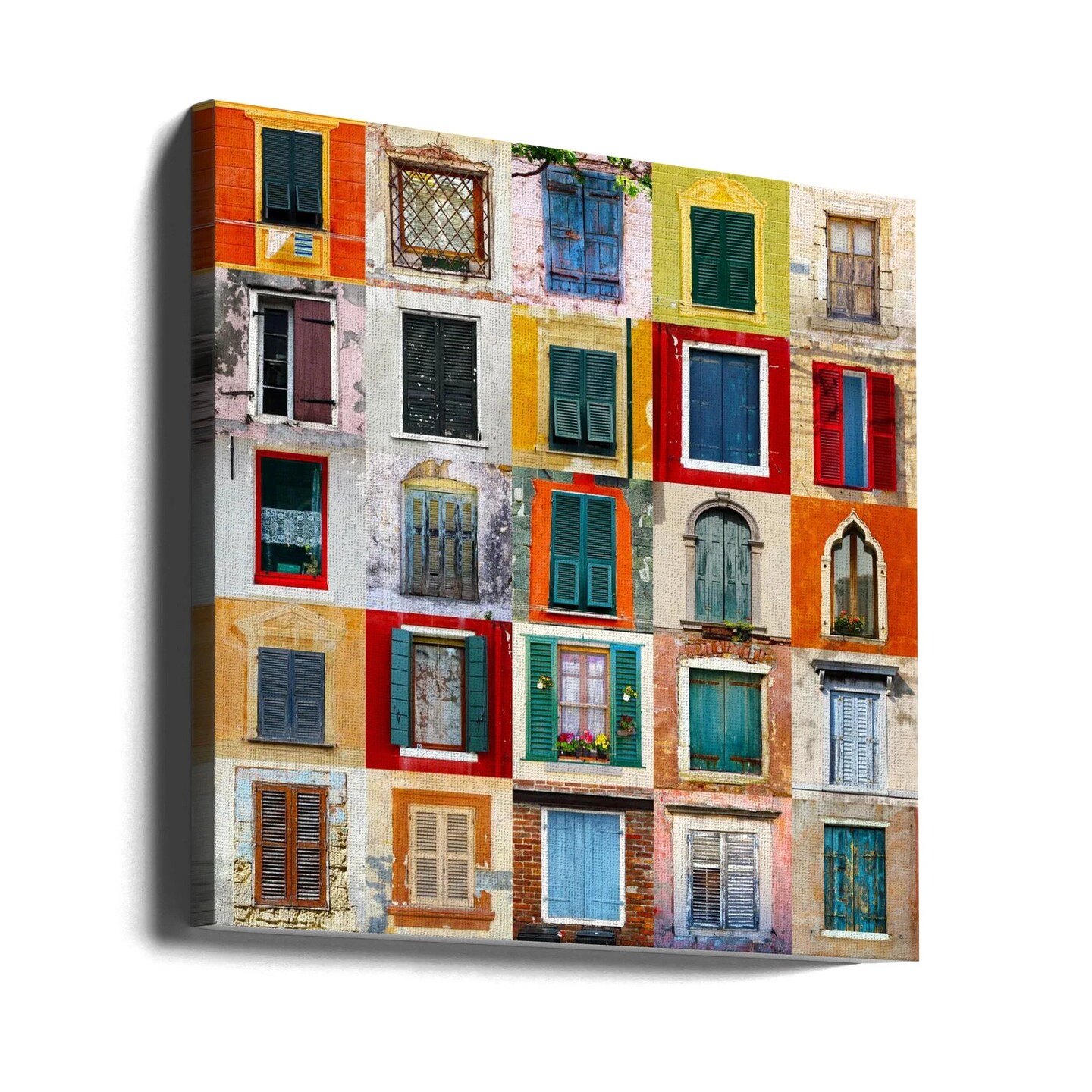 Twenty Five Windows Square 24x24 Canvas - Corporate Office Art | Michaels