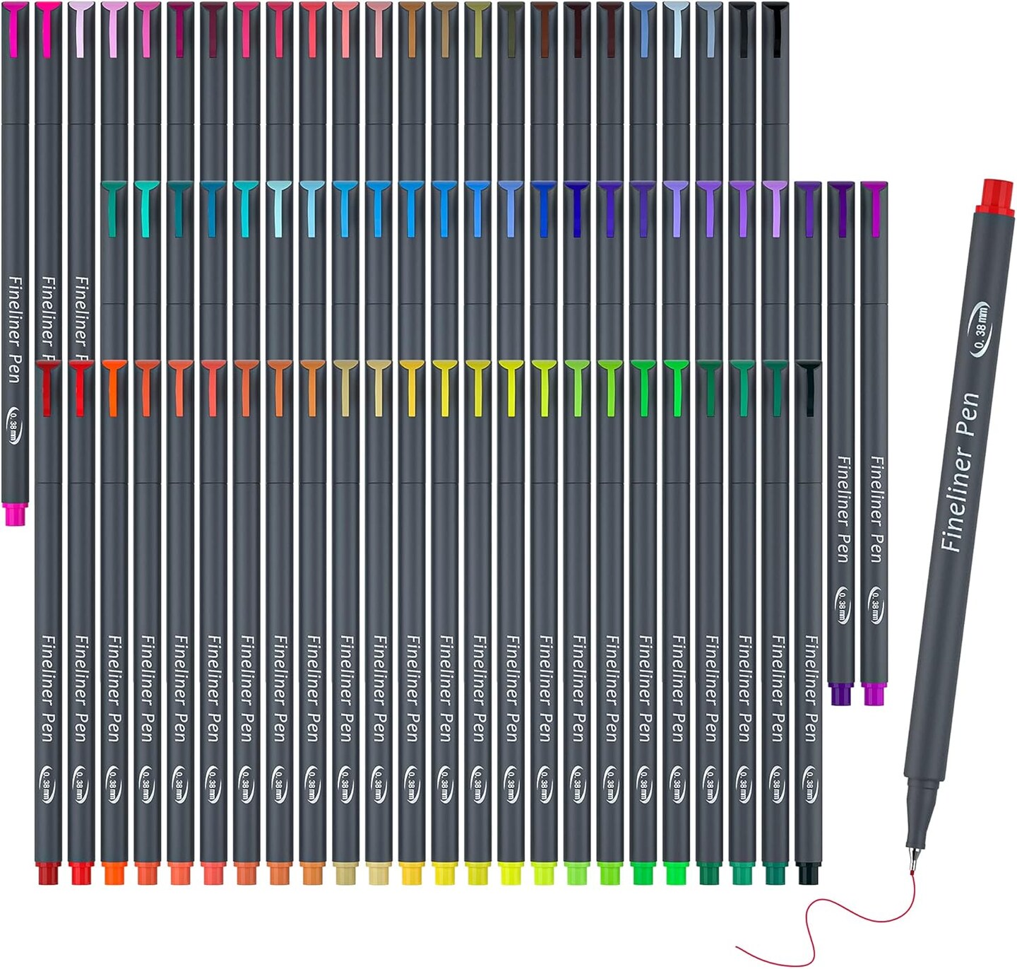 72 Colors Journal Planner Colored Pens, Fineliner Pens for Journaling ...