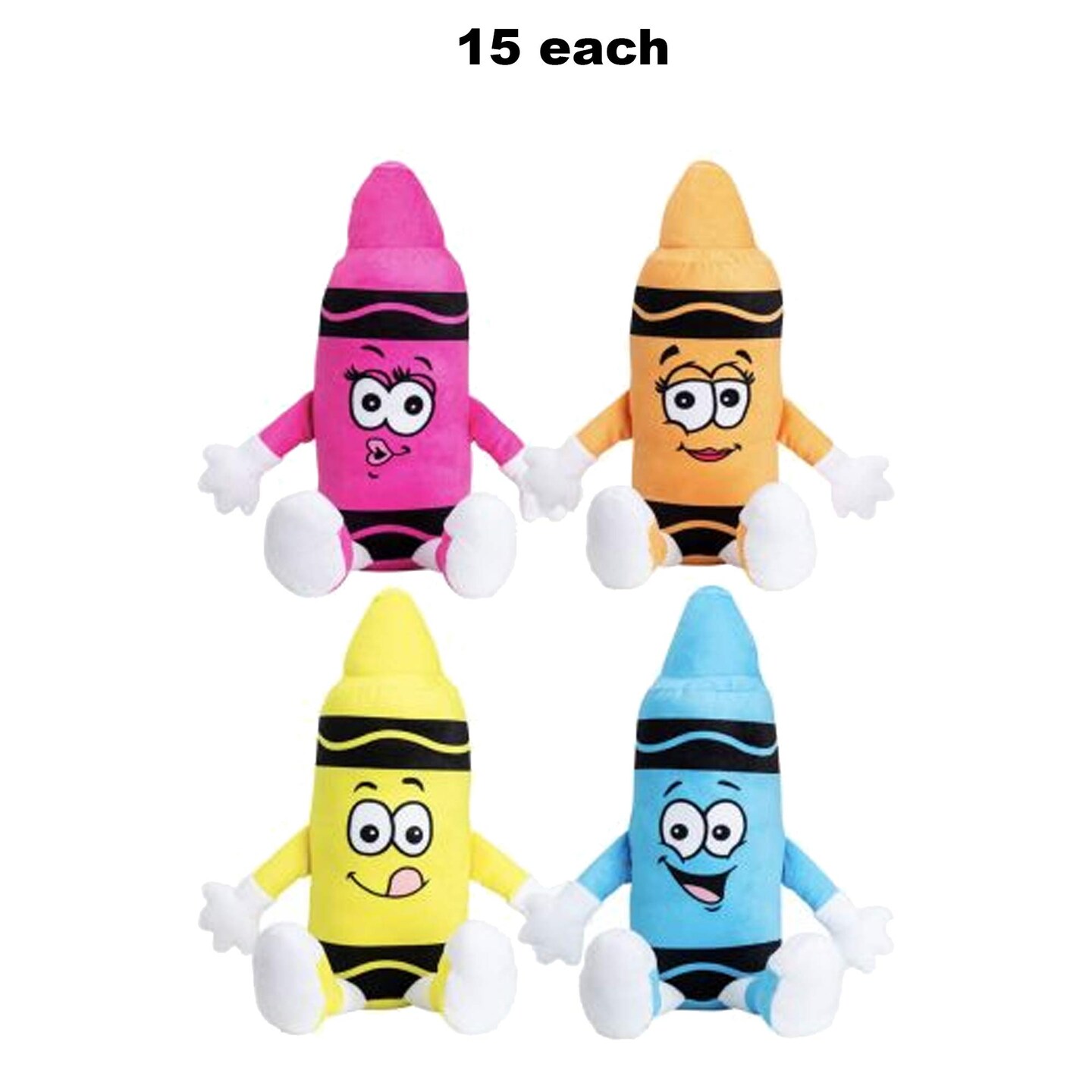 Plush Neon Crayola Crayon Assorted Colors | Michaels