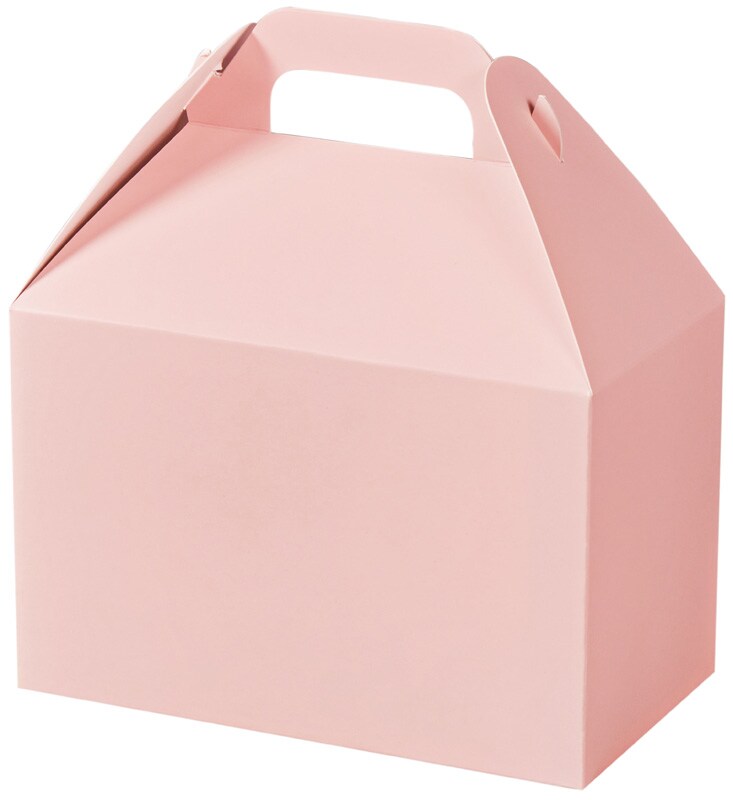 Pack/6: Blush Gable Box - 8-1/2 x 5 x 5-1/2" | Michaels