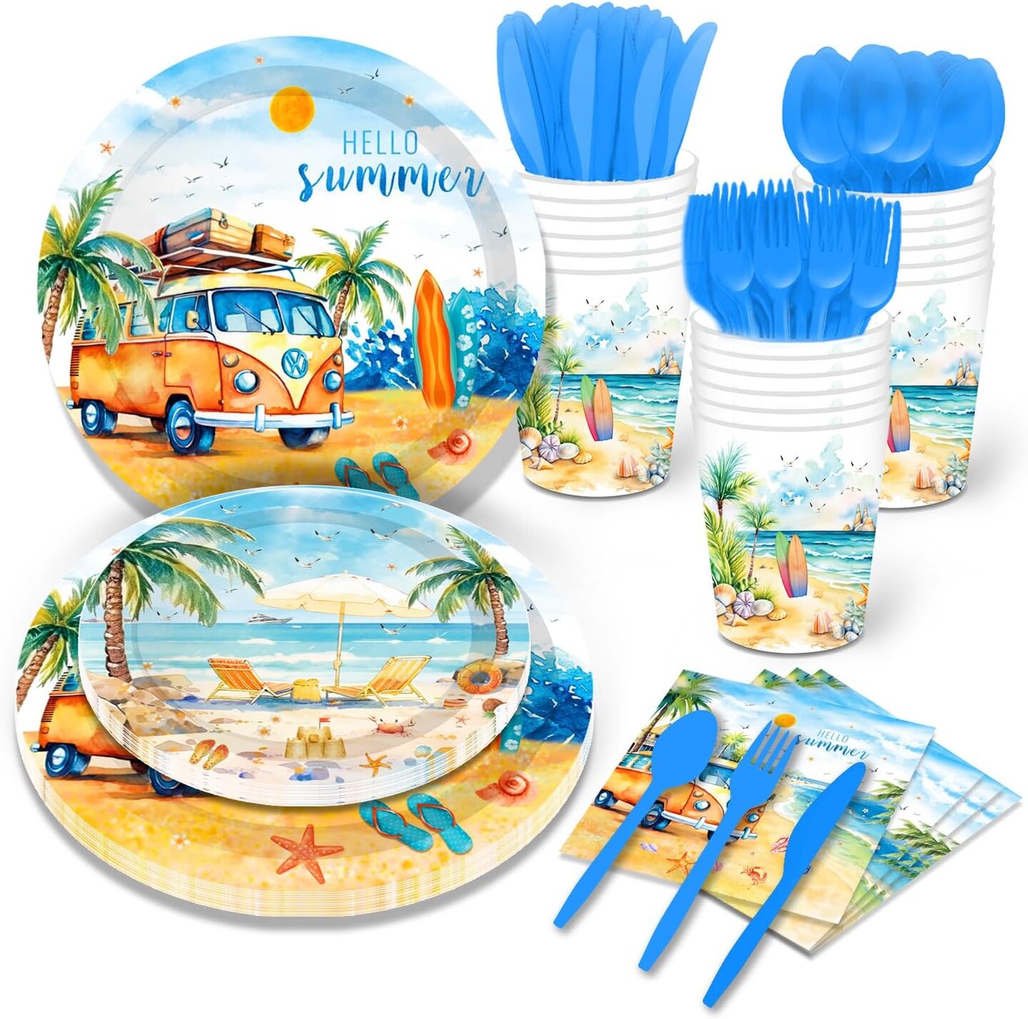 Summer Pool Party Supplies Serves 16 | Michaels