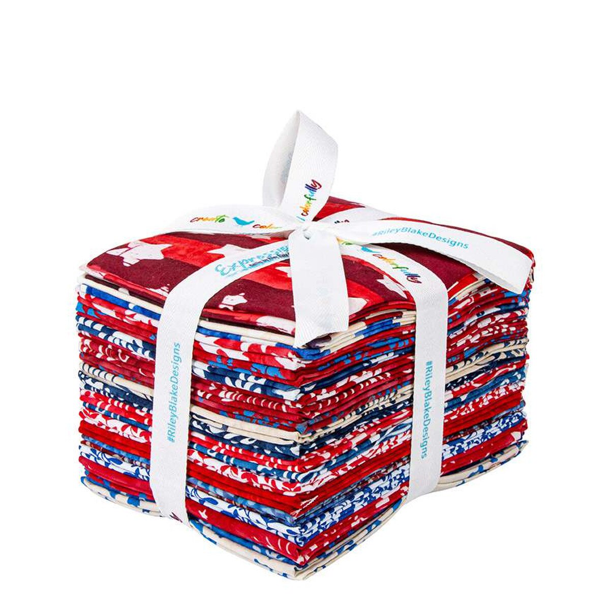 Expressions Batiks Fat Quarter Bundle in Let Freedom Reign by Riley ...