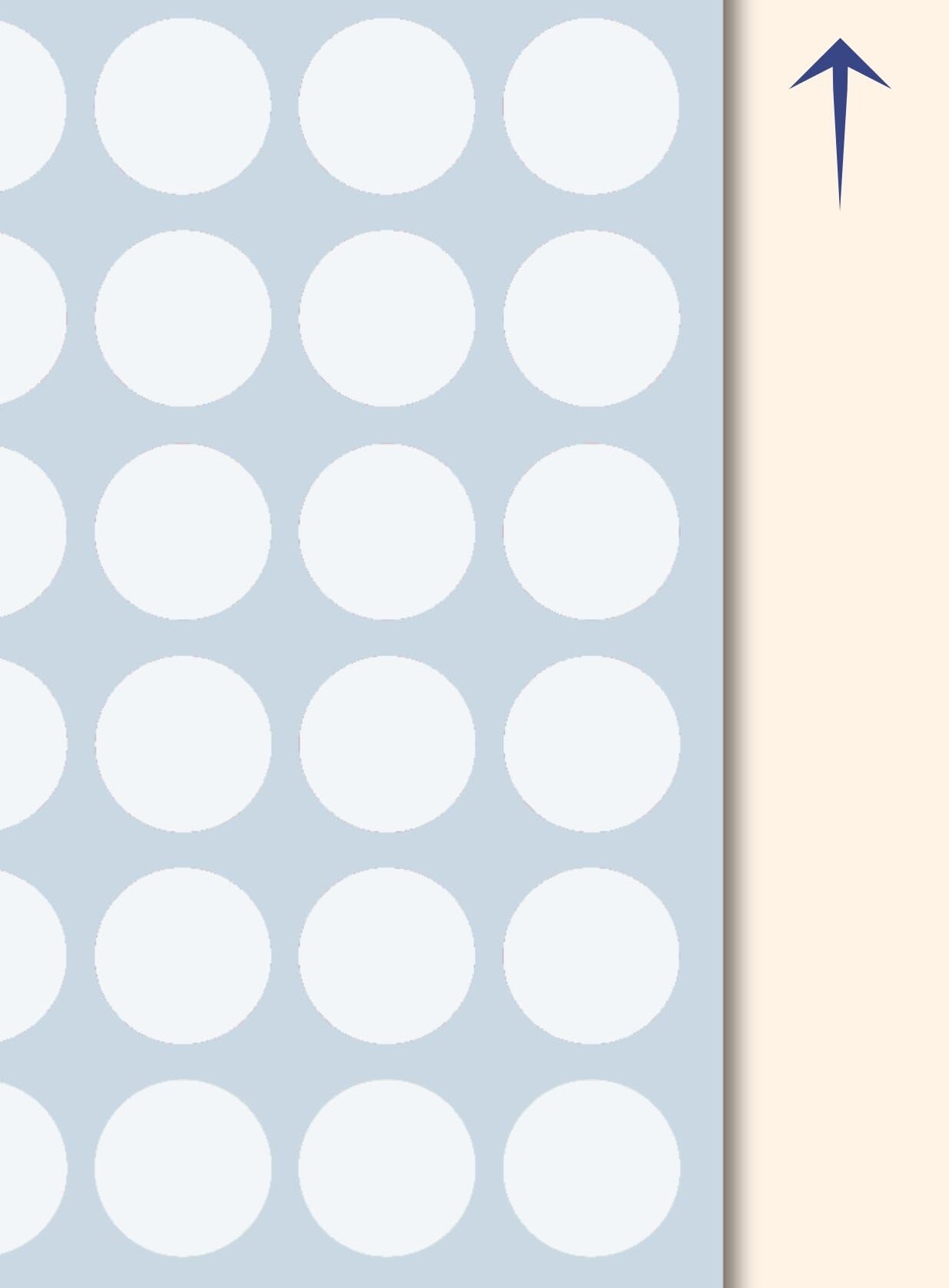 Dot Stickers – 2560 Pack, 1/2" (13mm) Round Adhesive Labels for ...