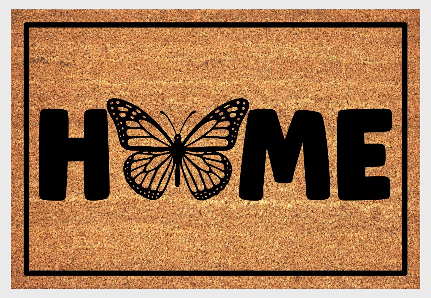 Monarch Butterfly Doormat No.1 - Monarch Butterfly Welcome Mat - 3 ...