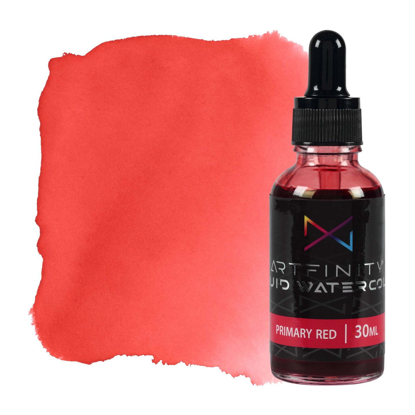 Artfinity Liquid Watercolor Paint 30 ml Bottle, Primary Red - Vibrant ...