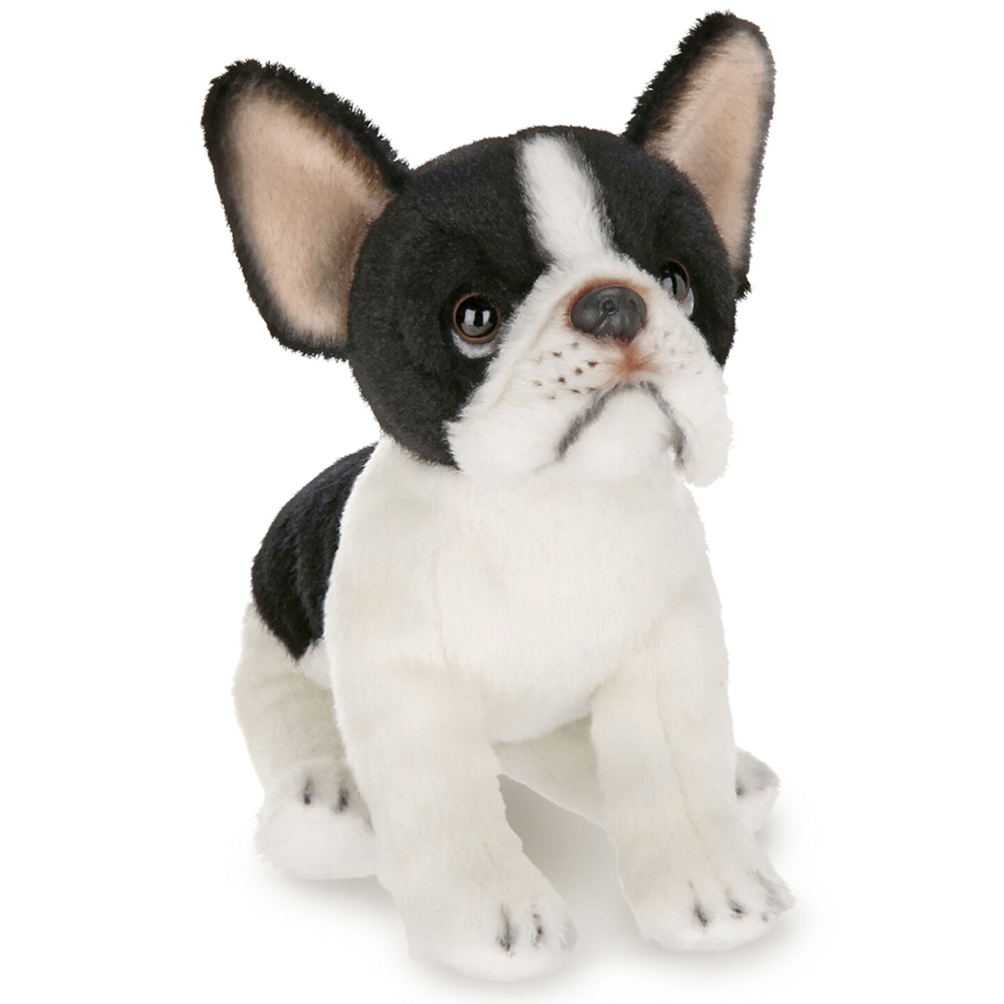 Bearington Collection Lil' Oliver The French Bulldog Stuffed Animal, 6 ...