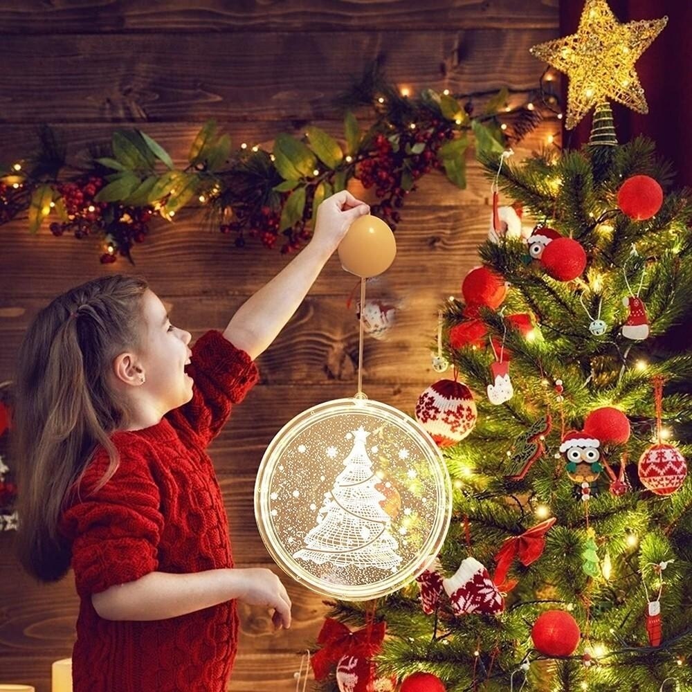 3-Pack: 3D Large Christmas Led Hanging Lights | Michaels