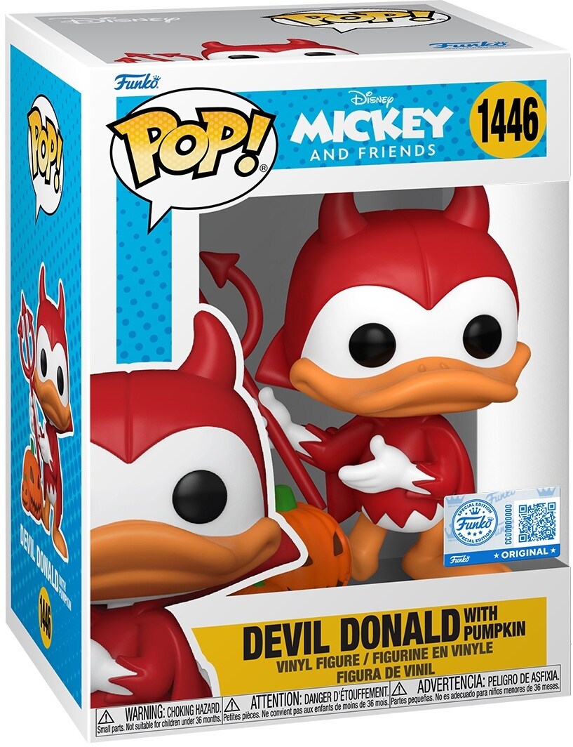 Funko POP! Disney: Devil Donald (Styles May Vary) [COLLECTABLES] Vinyl ...