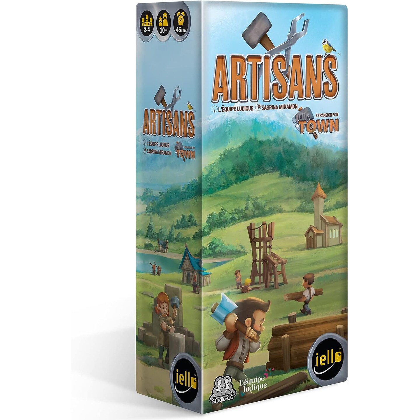 IELLO: Little Town: Artisans Expansion - Strategy Board Game, Tactical ...