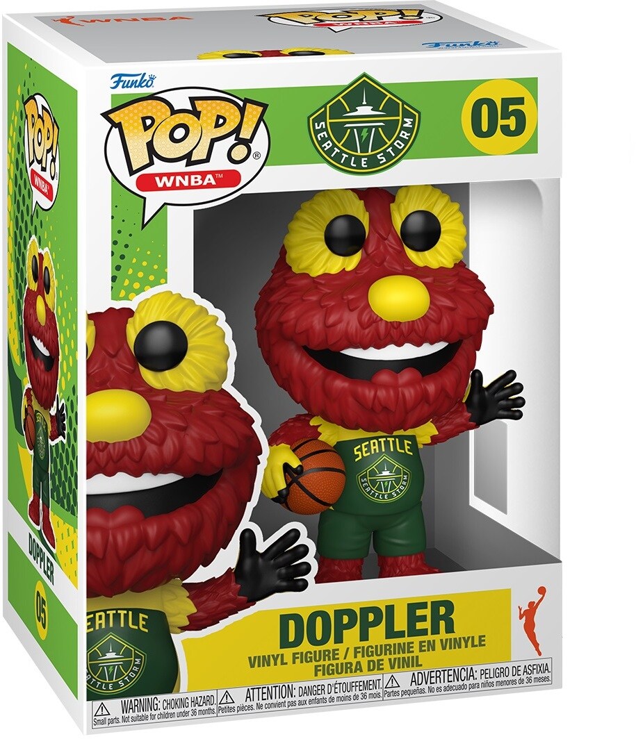 Funko POP! WNBA: Seattle Storm - Doppler [COLLECTABLES] Action Figure ...
