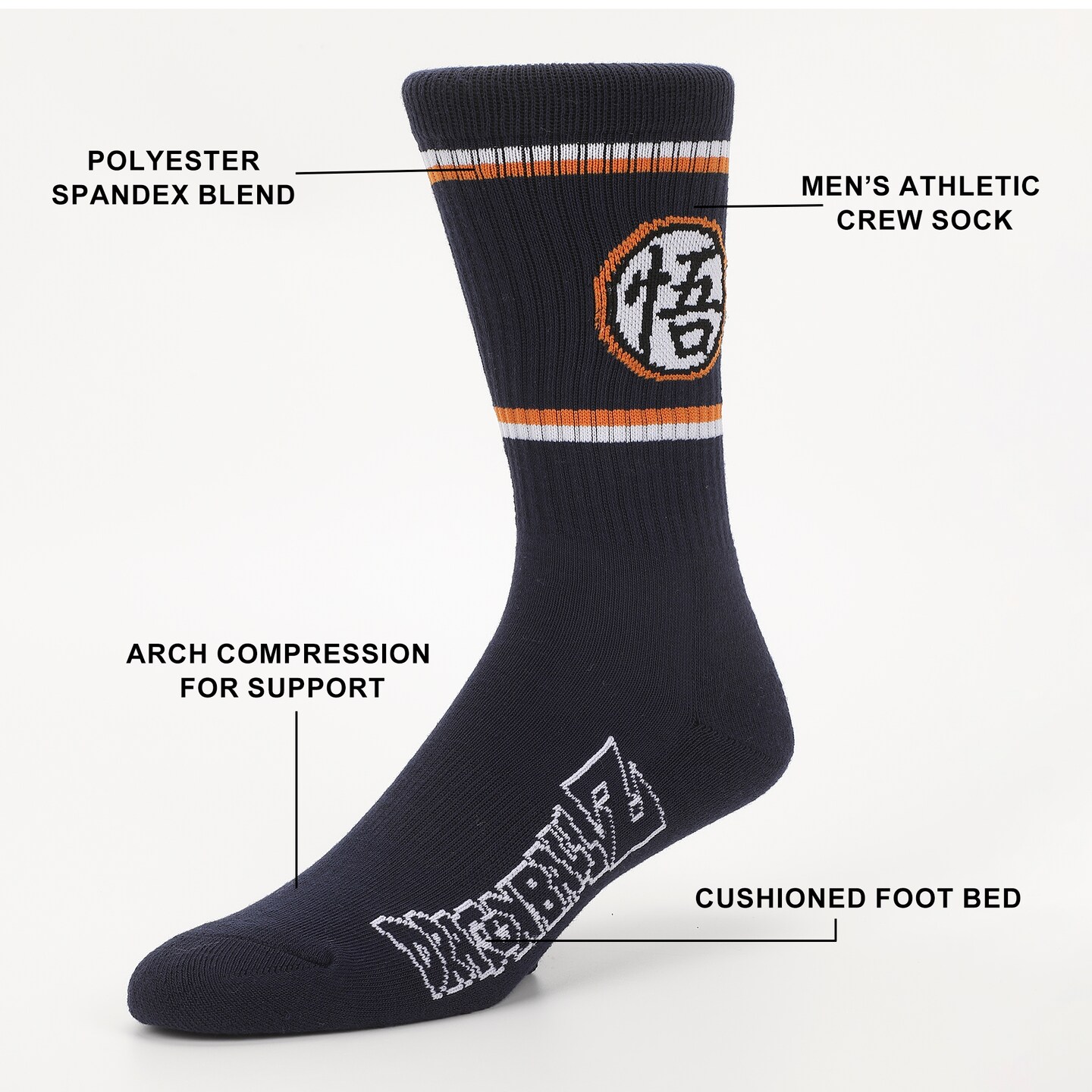 Dragon Ball Z 3-Pack Socks, Size: osfa | Michaels