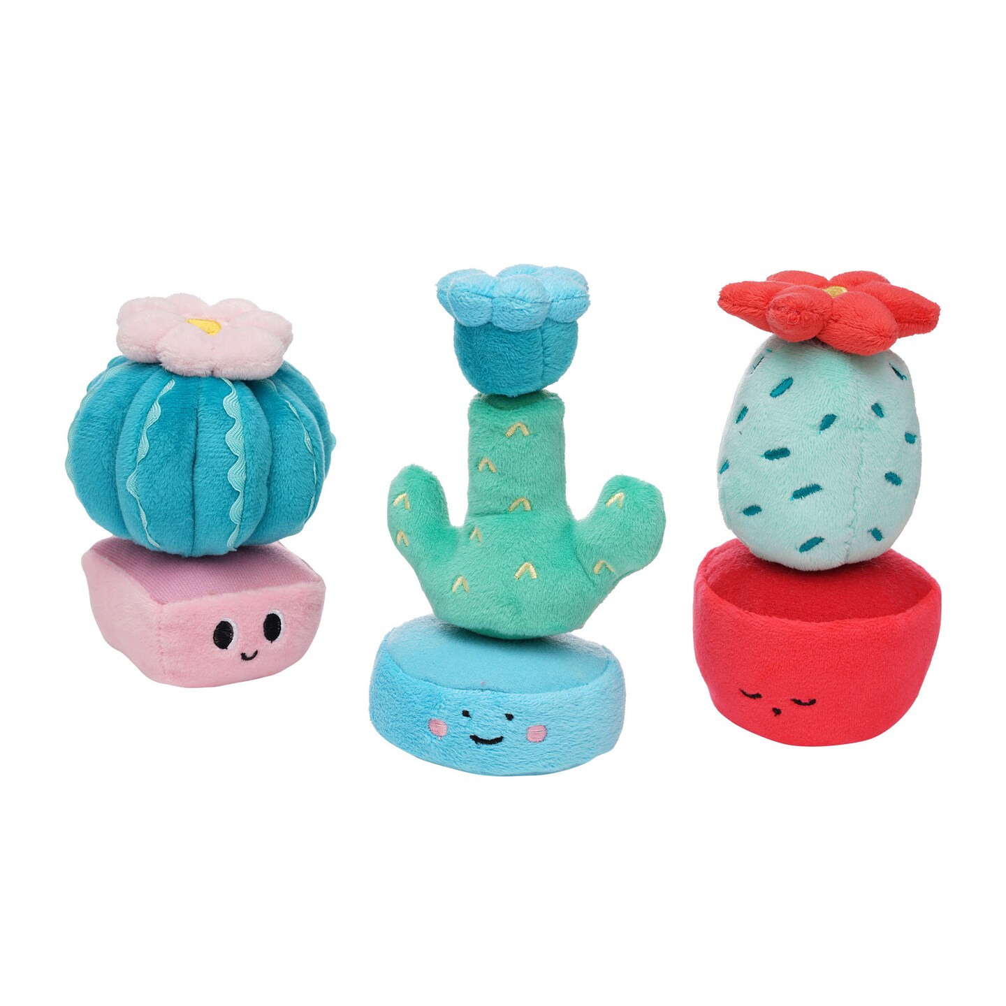 Manhattan Toy Cactus Garden Mix & Match Magnetic Plush Stacking Toy ...