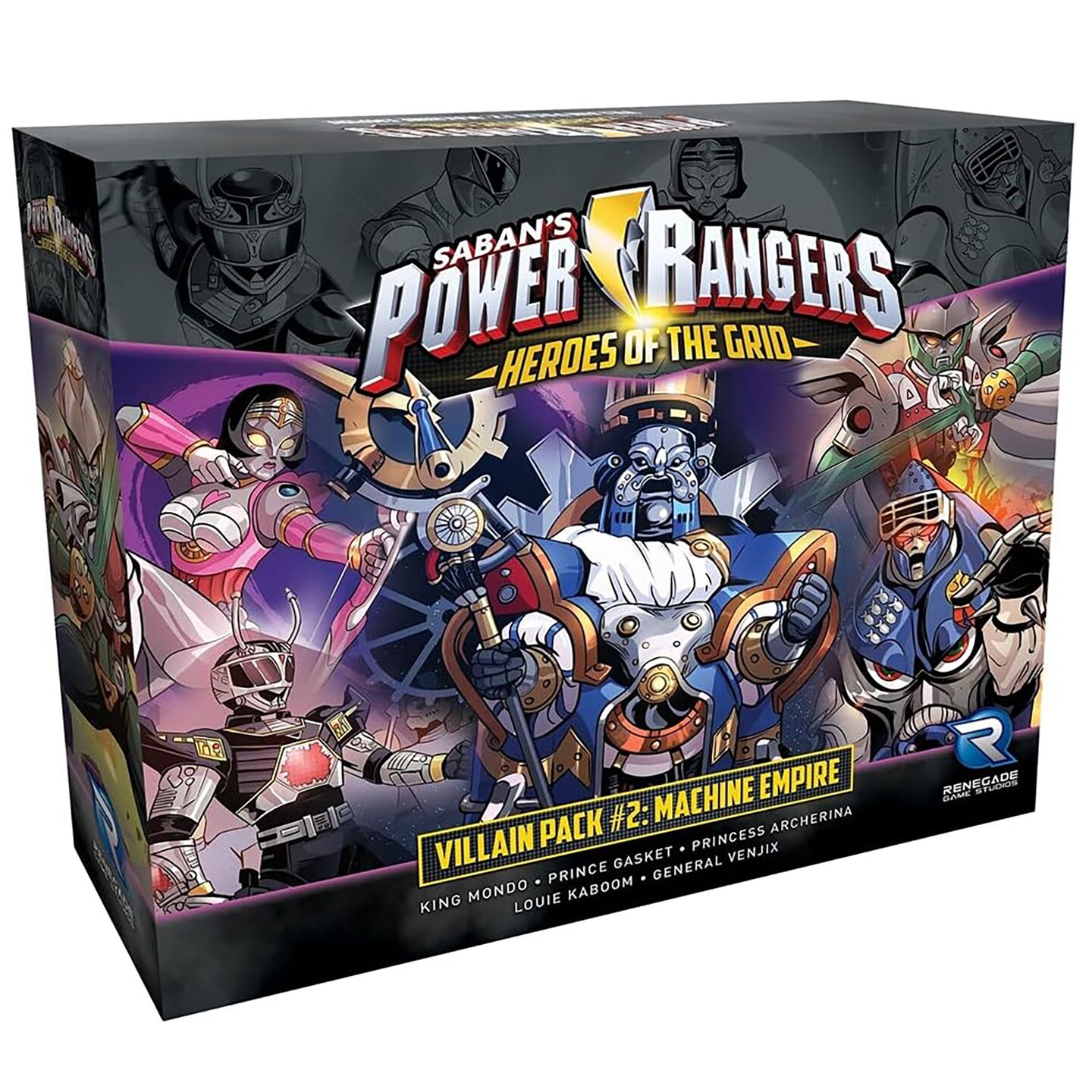 Power Rangers - Heroes of The Grid: Villain Pack #2 - Machine Empire ...