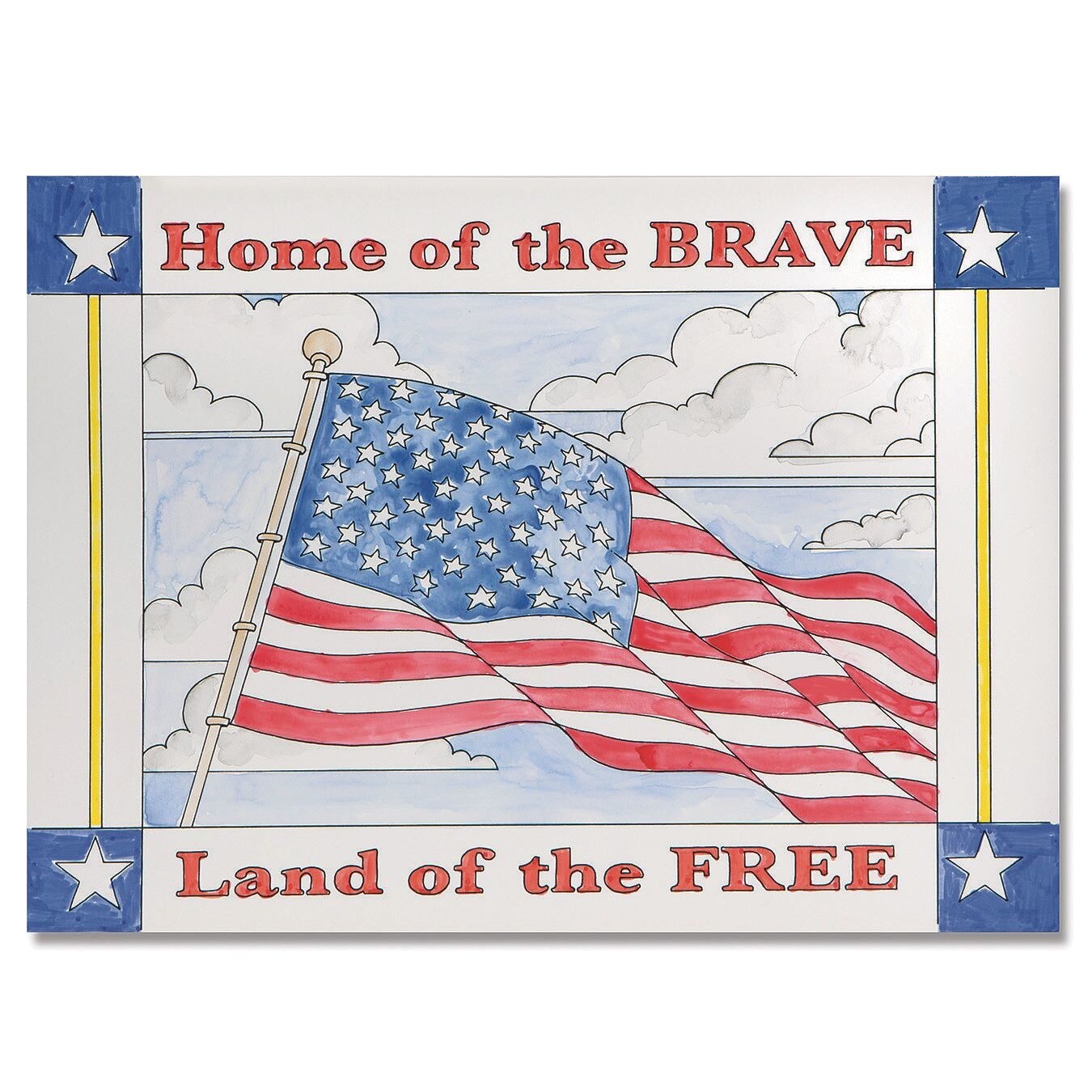 Home of the Brave Paintings Craft Kit (Pack of 24) | Michaels