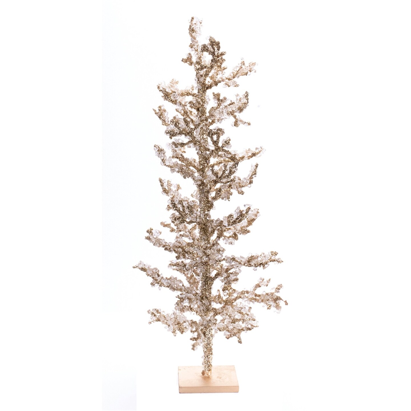 Melrose Frosted Twig Jeweled Christmas Trees - 24" | Michaels