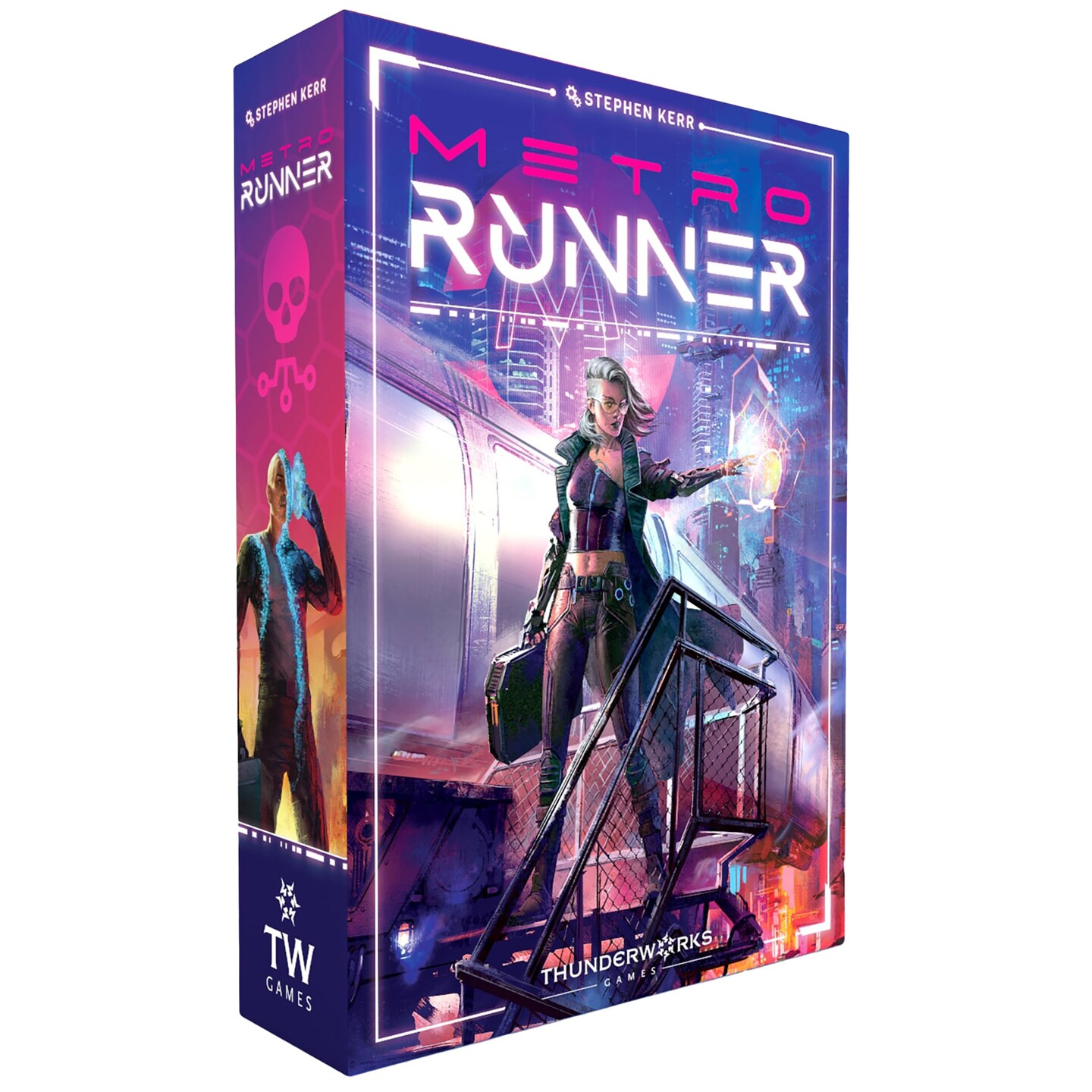Thunderworks Games: Metrorunner - Strategy Board Game, Sci-fi Rondel ...