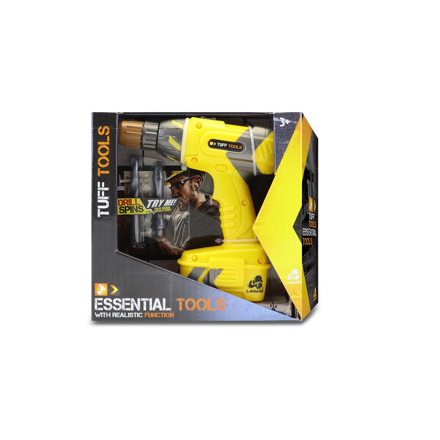 Tuff Tools Pretend Play Toy Power Drill w/ Realistic Functions | Michaels